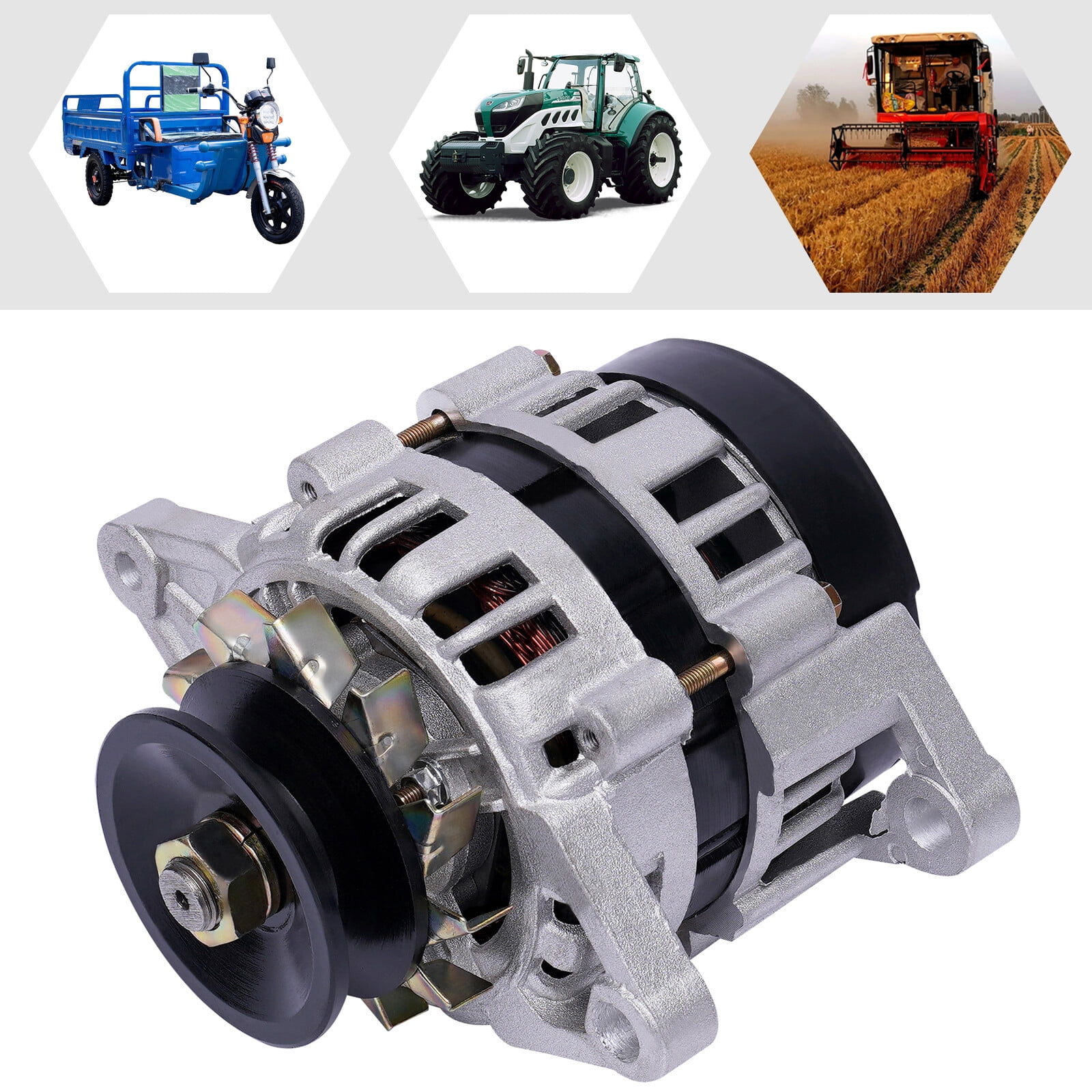 24V PMA 2000W Brushless Permanent Magnet Synchronous Generator, Low ...