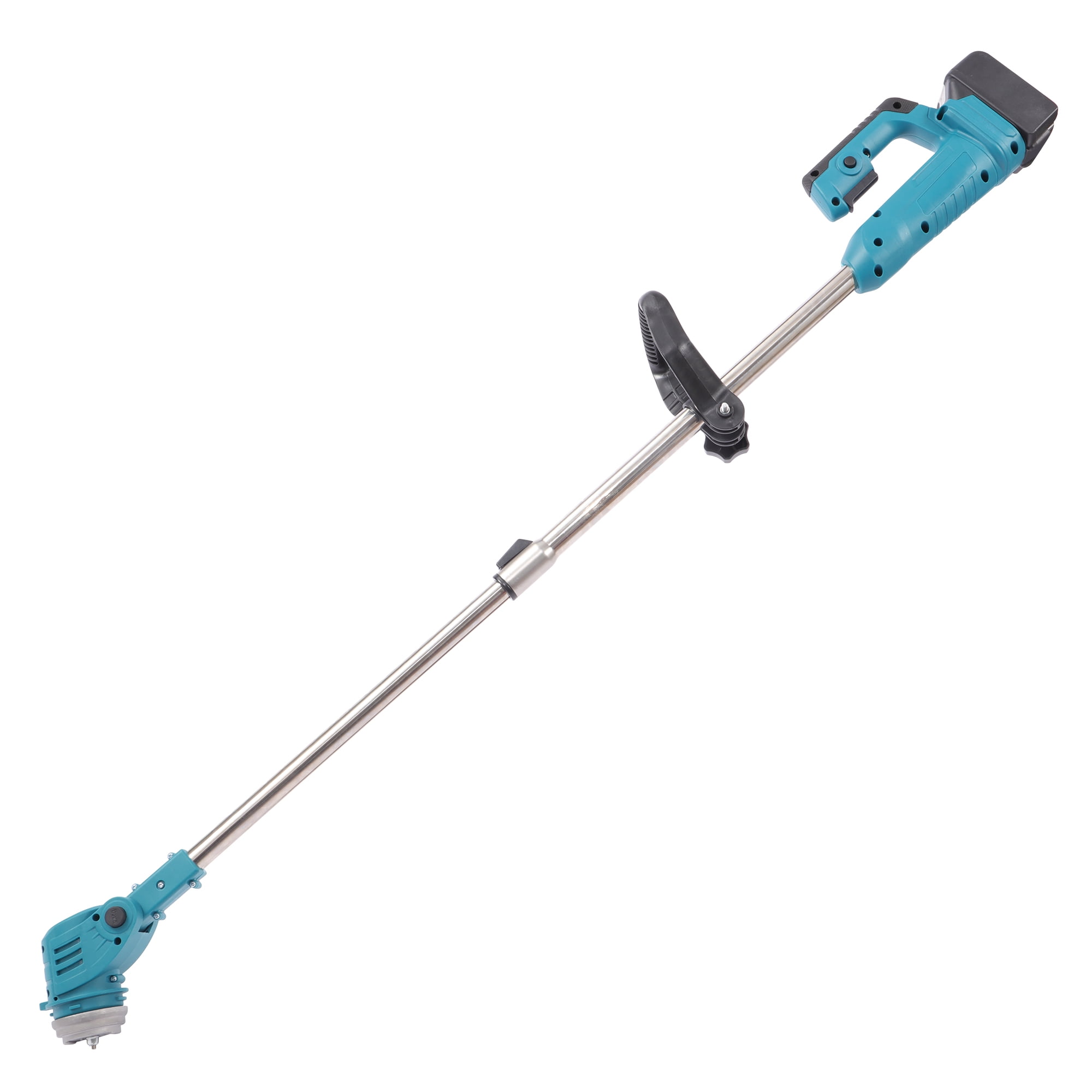 24V Portable Cordless Garden Electric Lawn Mower Trimmer Grass Cutter ...