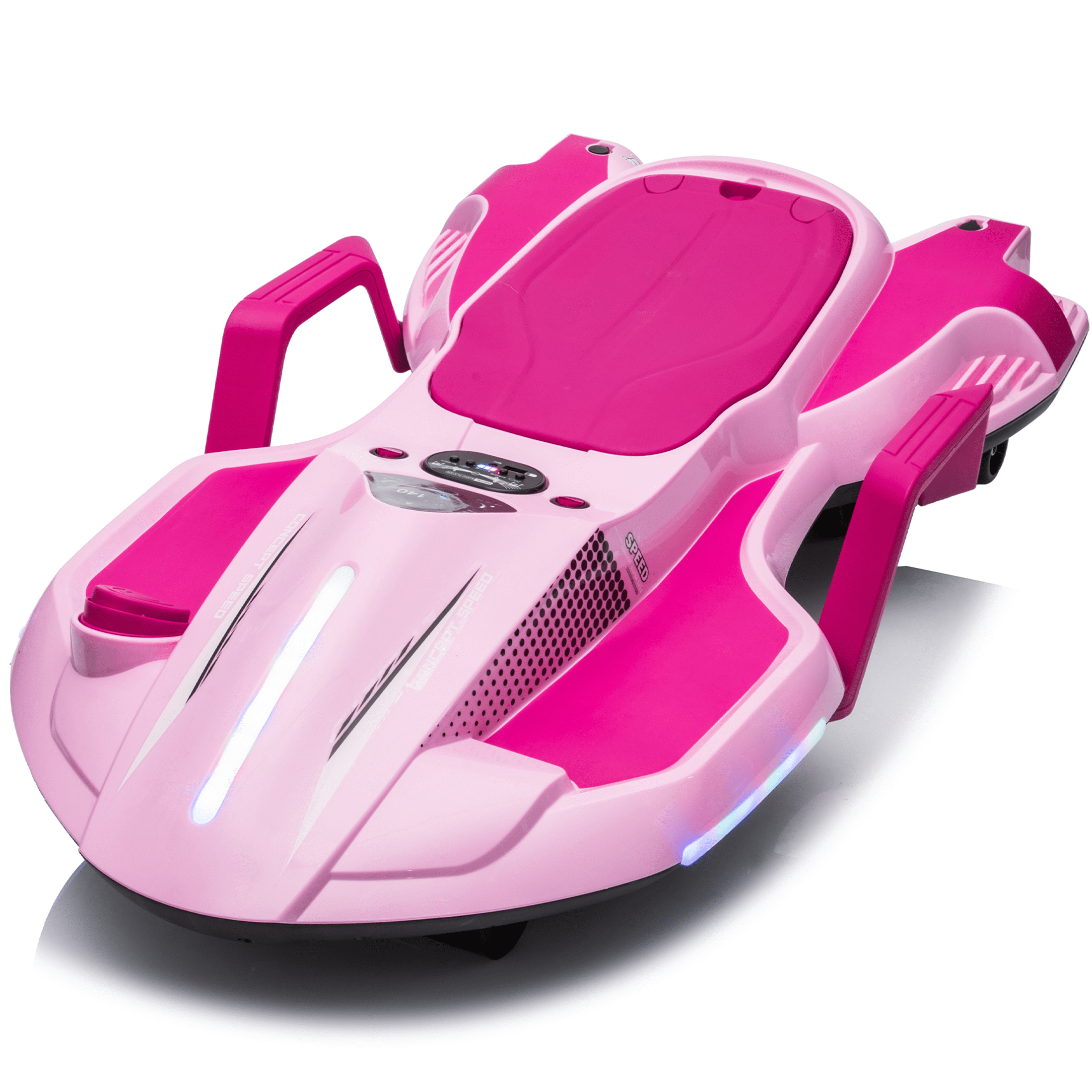 24V Powered Kids Ride On Electric Scooter with Helmet Knee Pads, 24v ...