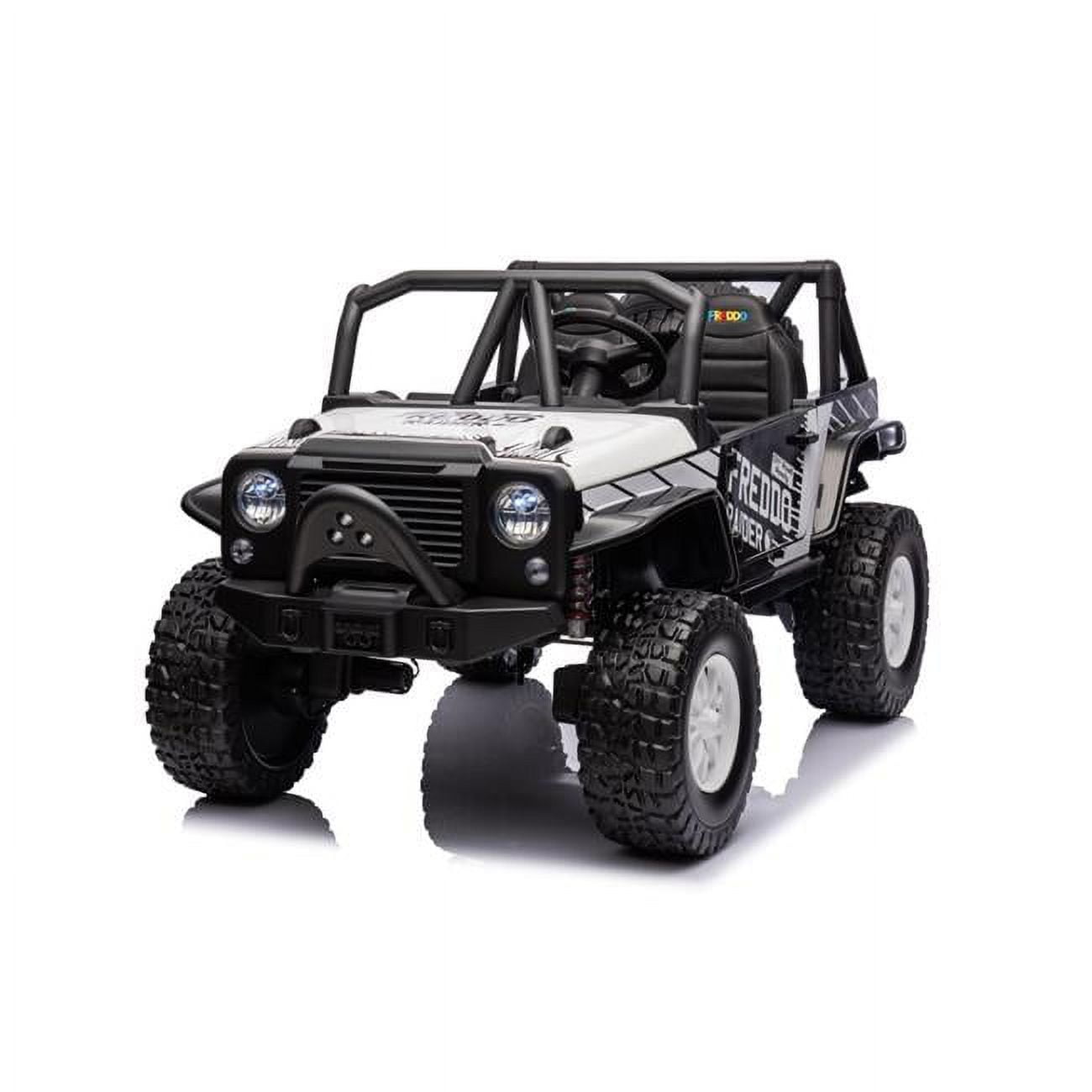 24V Raider 2-Seater Ride on Car, White - Walmart.com
