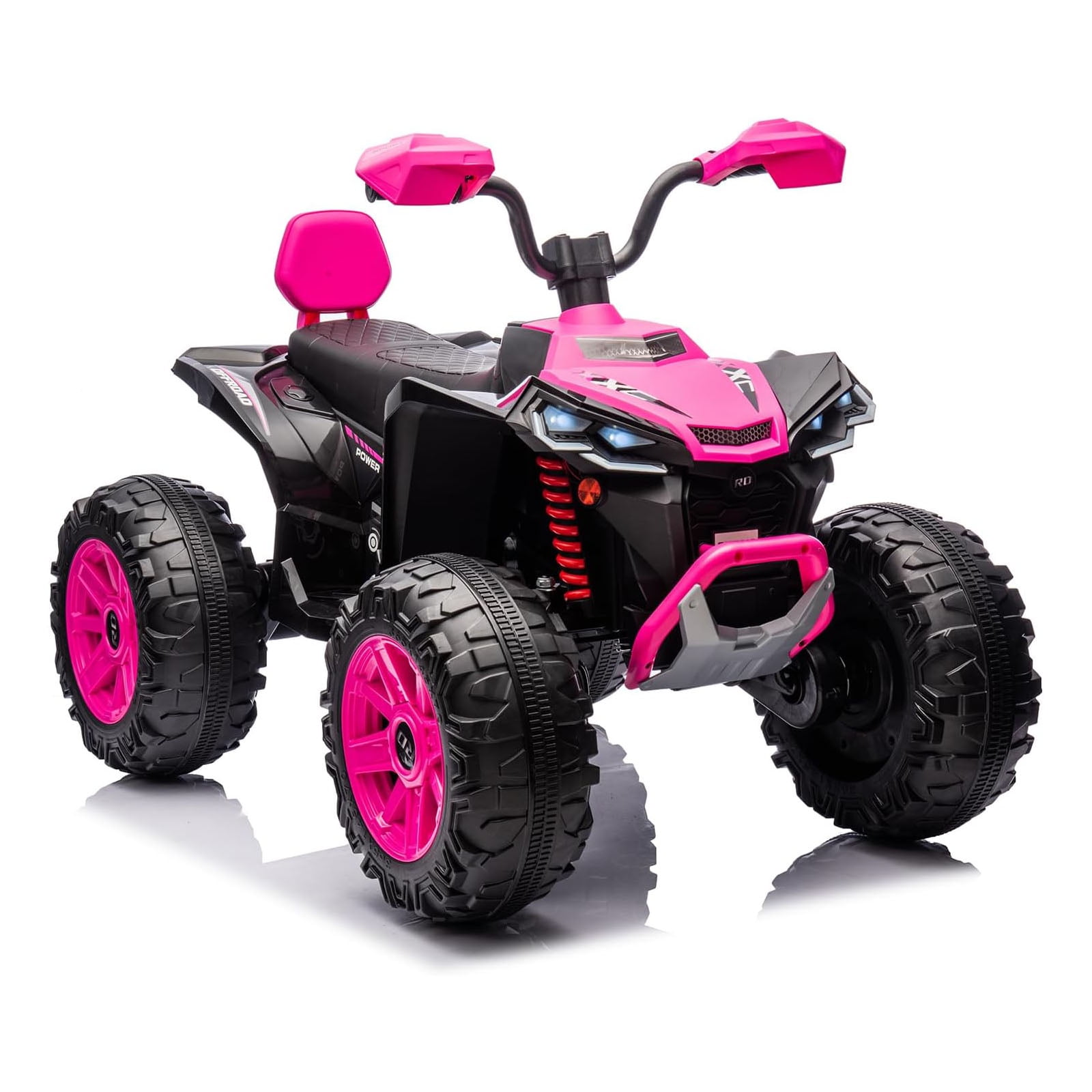 24V Ride On ATV Car, 2 Seater Electric Four-Wheeled ATV, Electric Car ...