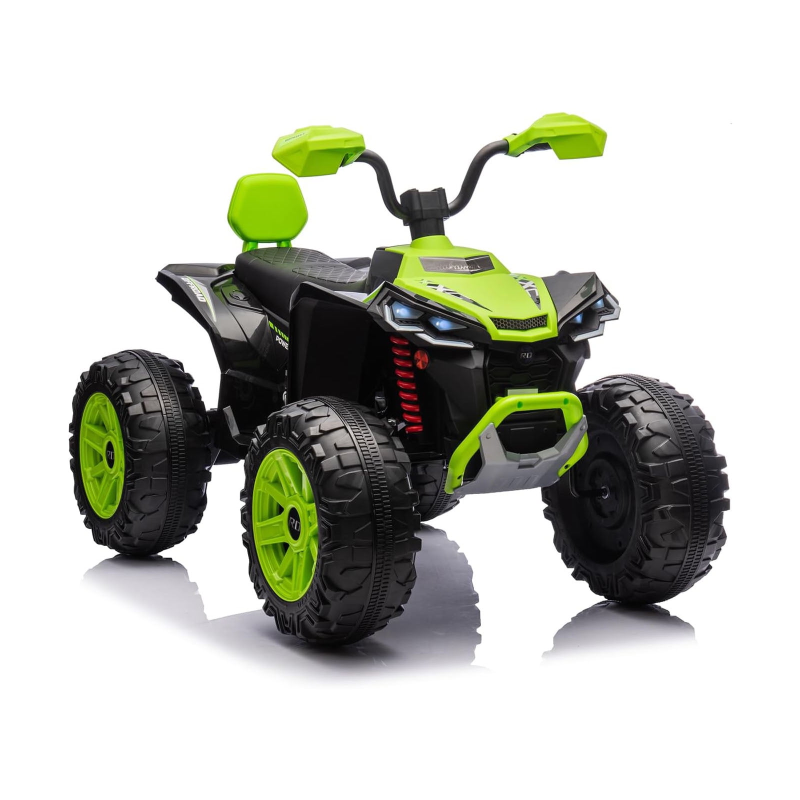 24V Ride On ATV Car, 2 Seater Electric Four-Wheeled ATV, Electric Car ...