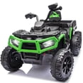 24V Ride on ATV Toys, Real 2 Seater Kids ATV with 200W*2 Power Motor ...