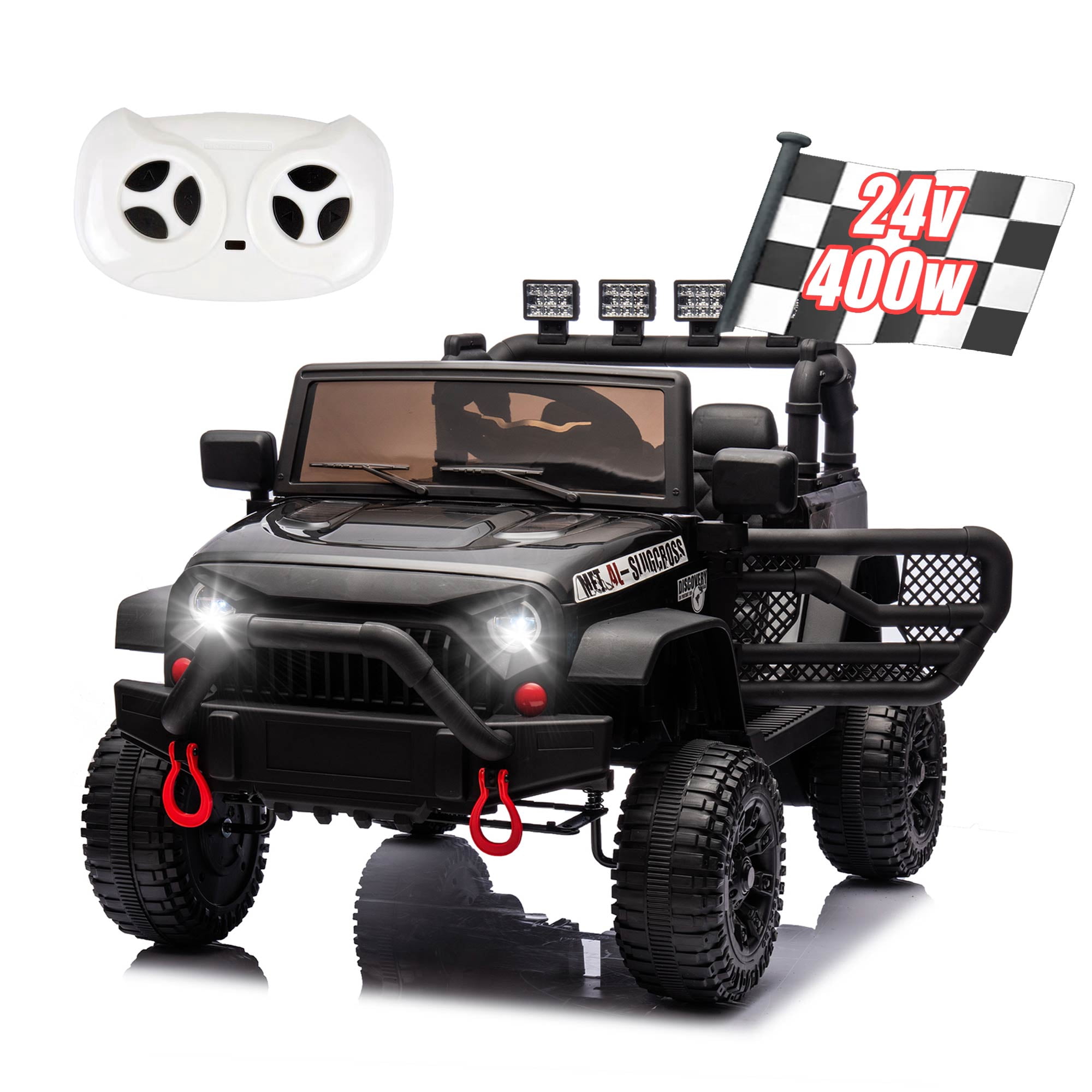 24V Ride On Car for Kids, Kids Ride on Truck with 400W Motor, Parents ...