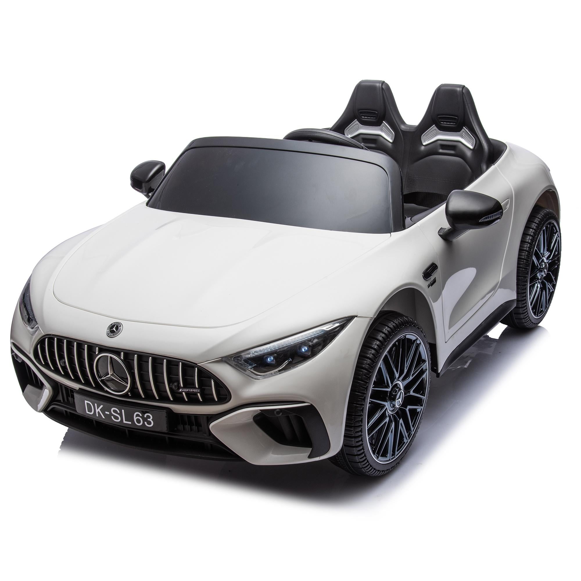 24V Ride on Cars with Remote Control, Mercedes-Benz SL63 Ride on Toys ...
