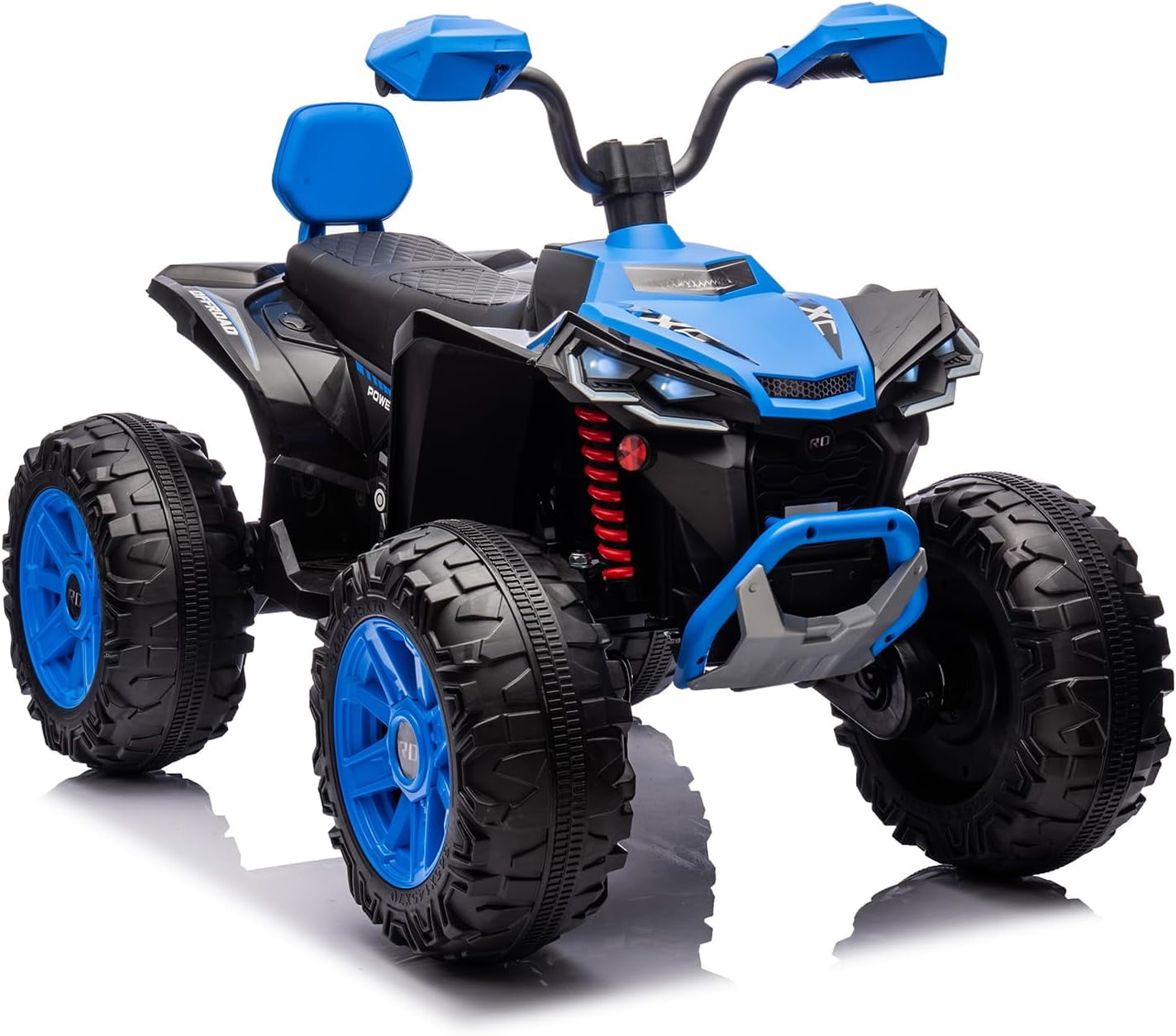 24V Ride-On 2-Seater Electric ATV for Kids – Four-Wheel Off-Road ...