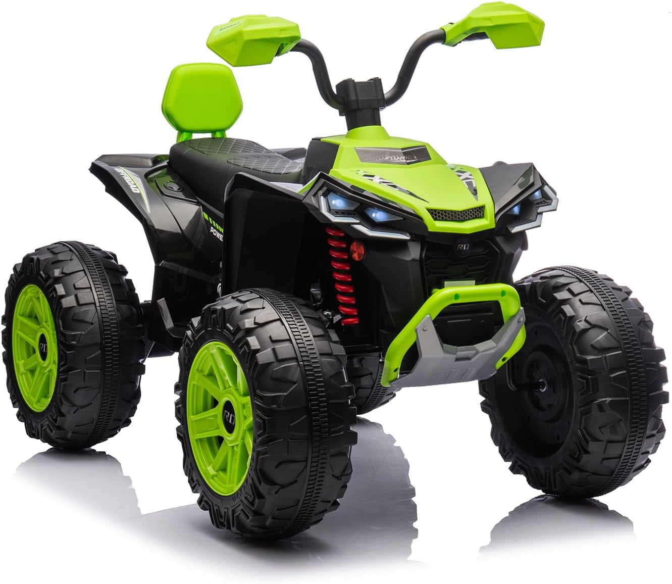 24V Ride-On 2-Seater Electric ATV for Kids – Four-Wheel Off-Road ...
