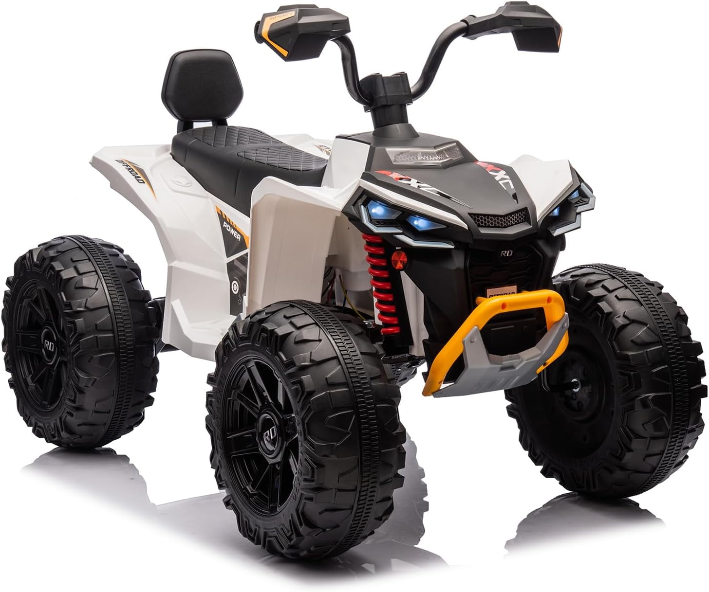24V Ride-On 2-Seater Electric ATV for Kids – Four-Wheel Off-Road ...
