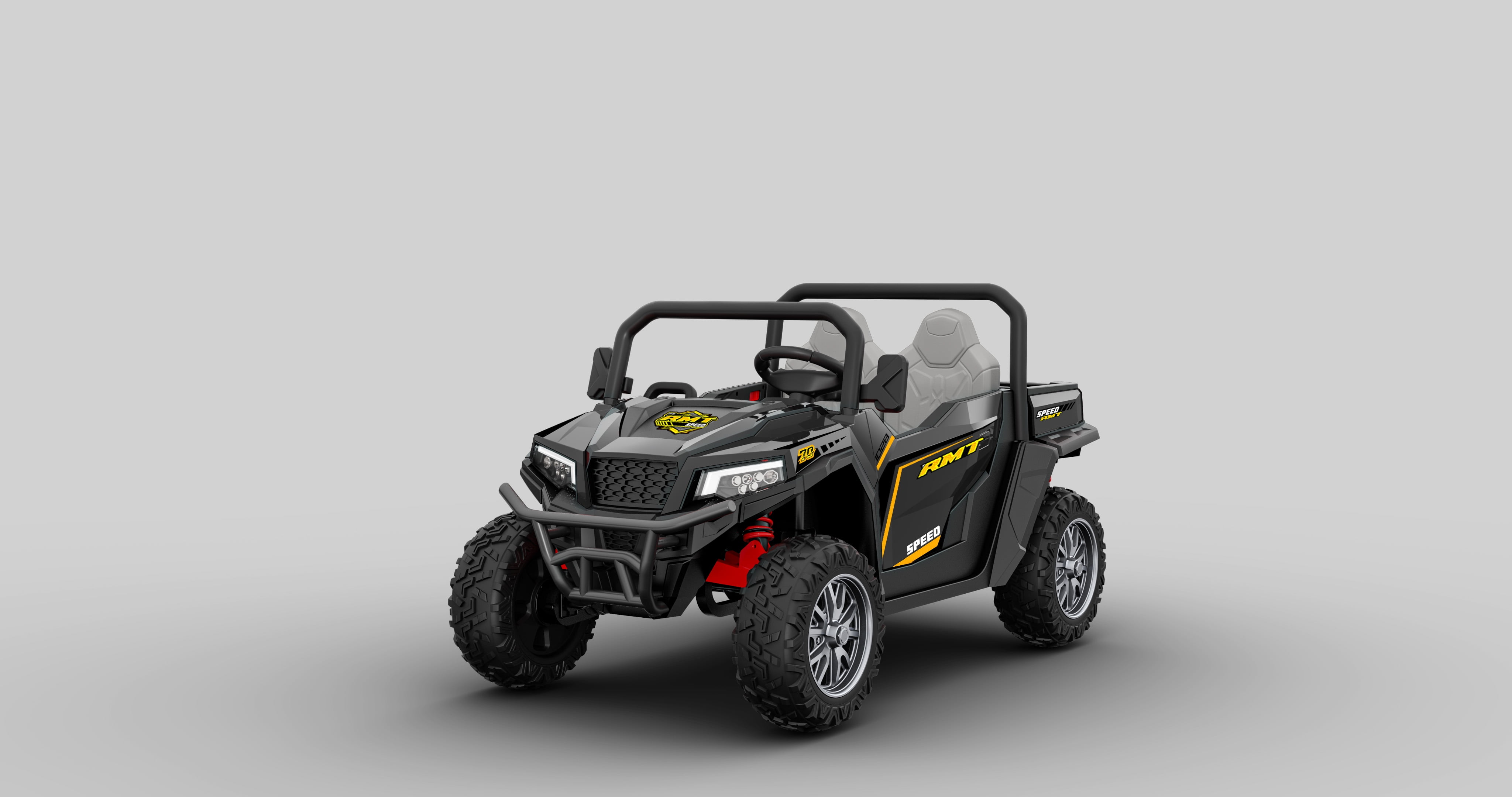 24V Ride On Tractors Car with Remote Control, Electric Dump Bed and ...