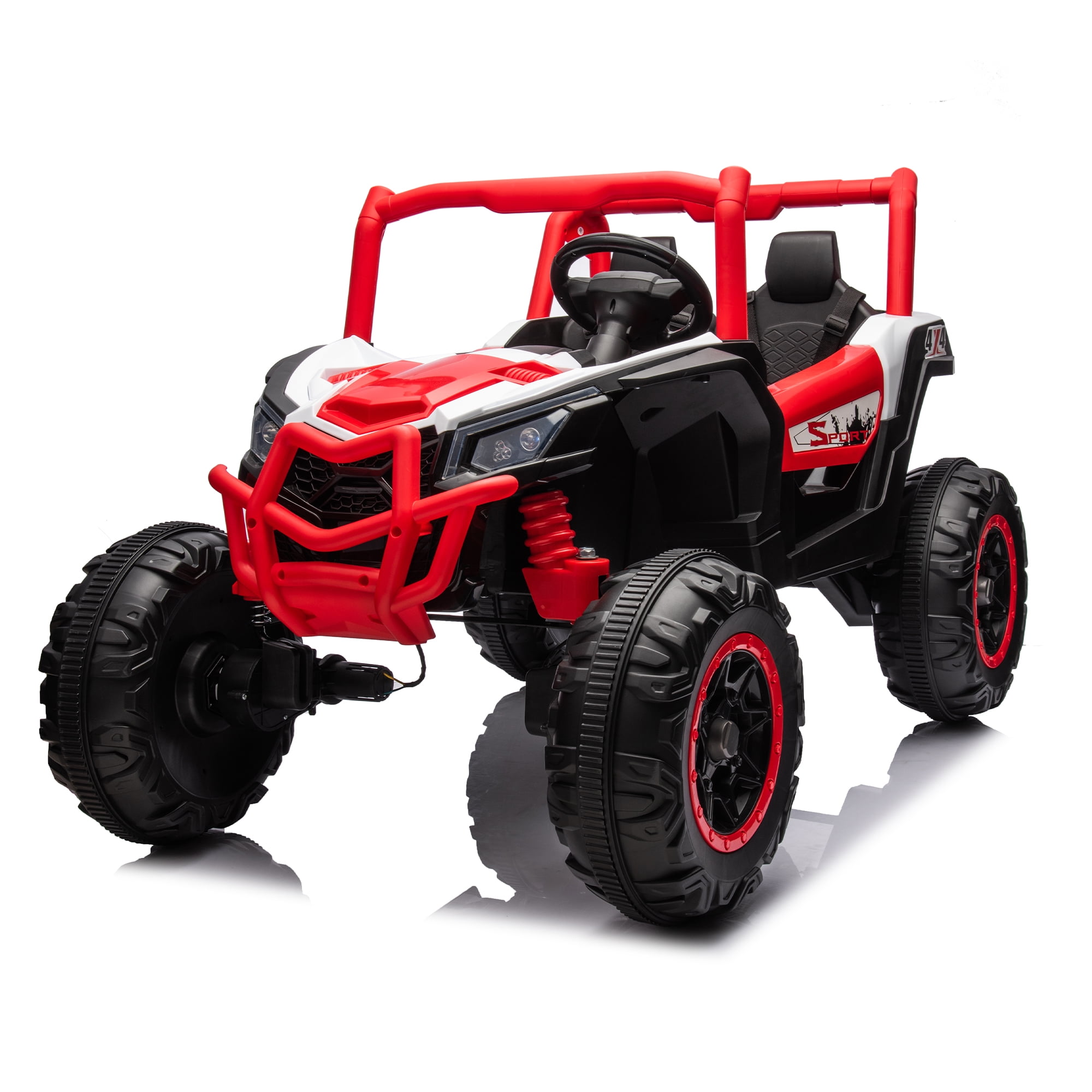 Walmart Kids Rideable Toys: 24V 2 Seater UTV 4X4 Off-Road Electric Car ...