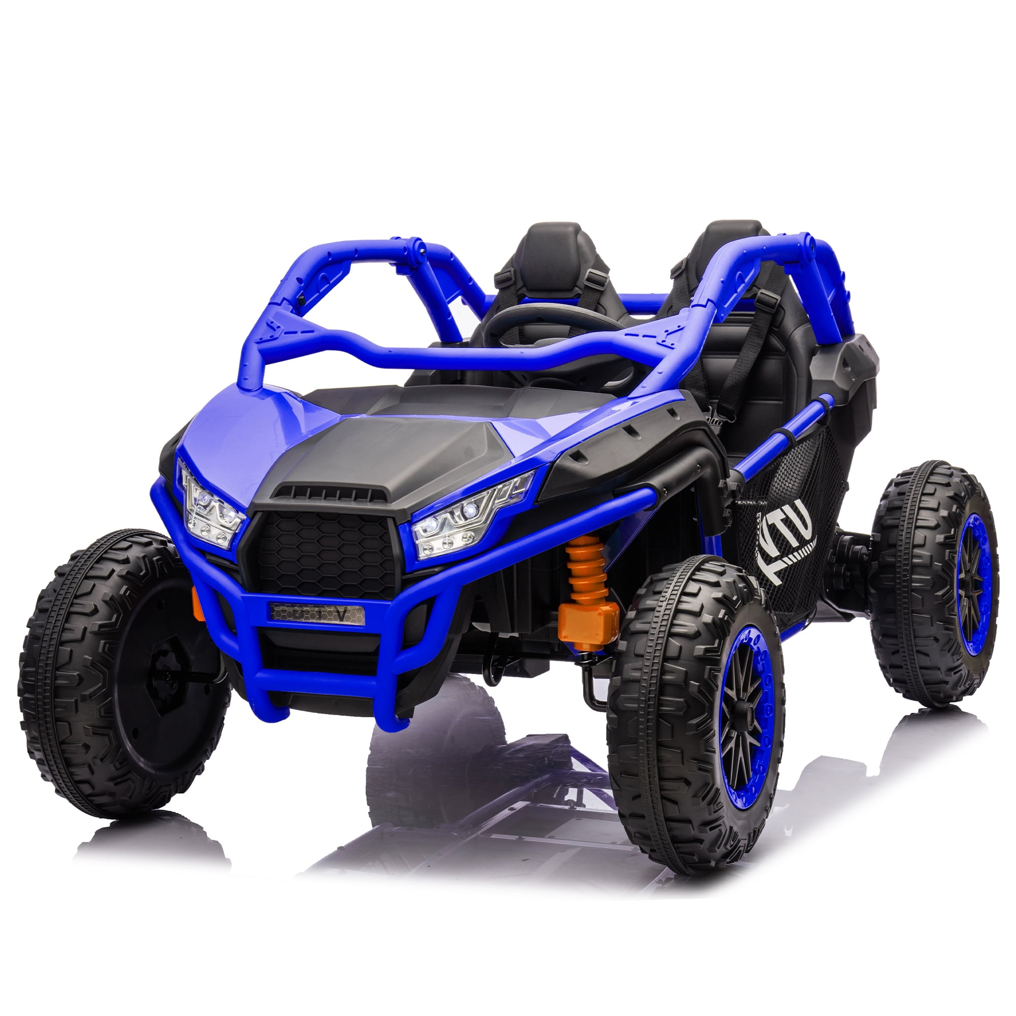 24V Ride on Toy for Big Kids, 2 Seater UTV w/Remote Control, 6 MPH ...
