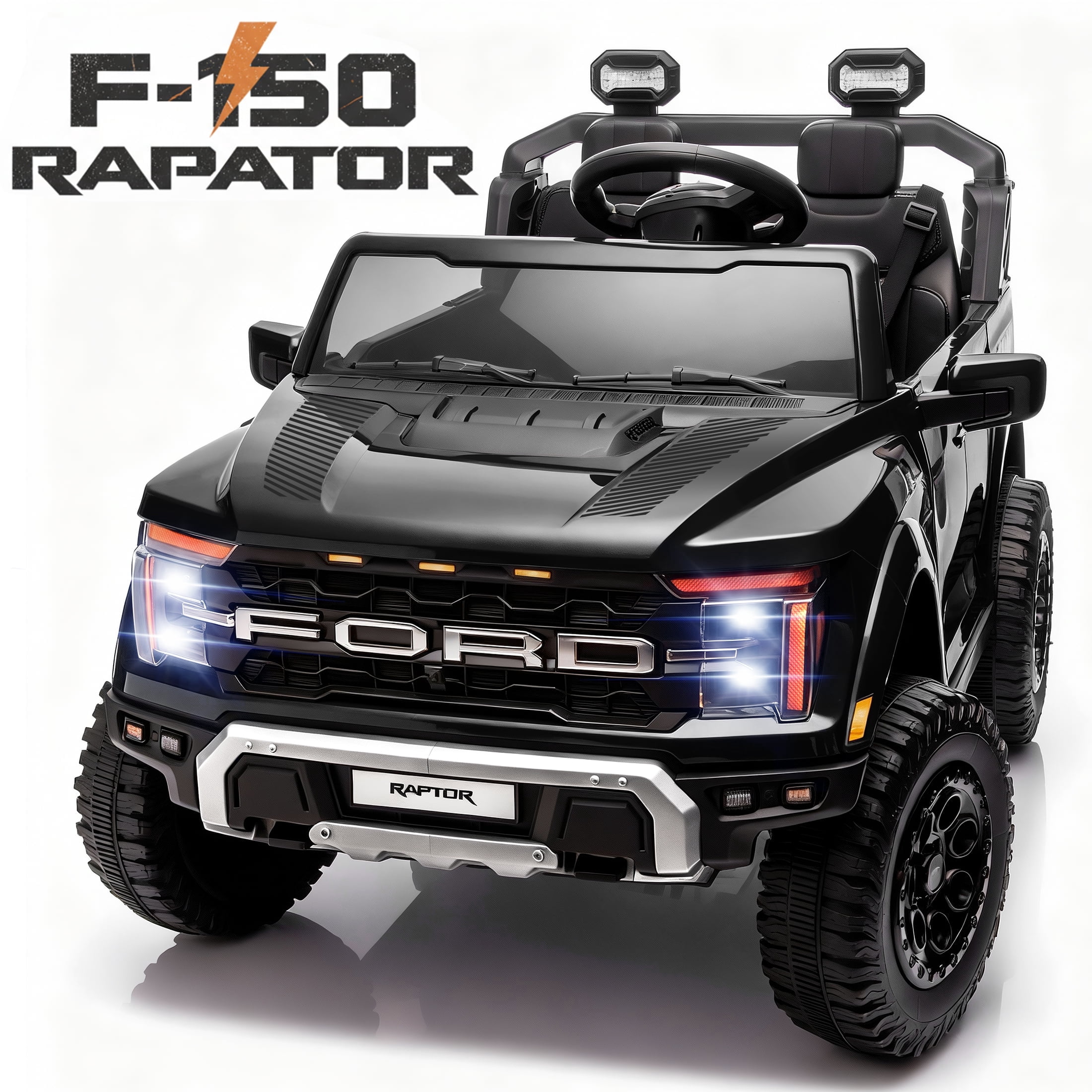 Conchico Licensed Ford F-150 24V 2 Seater Kids Powered Ride-On Cars ...