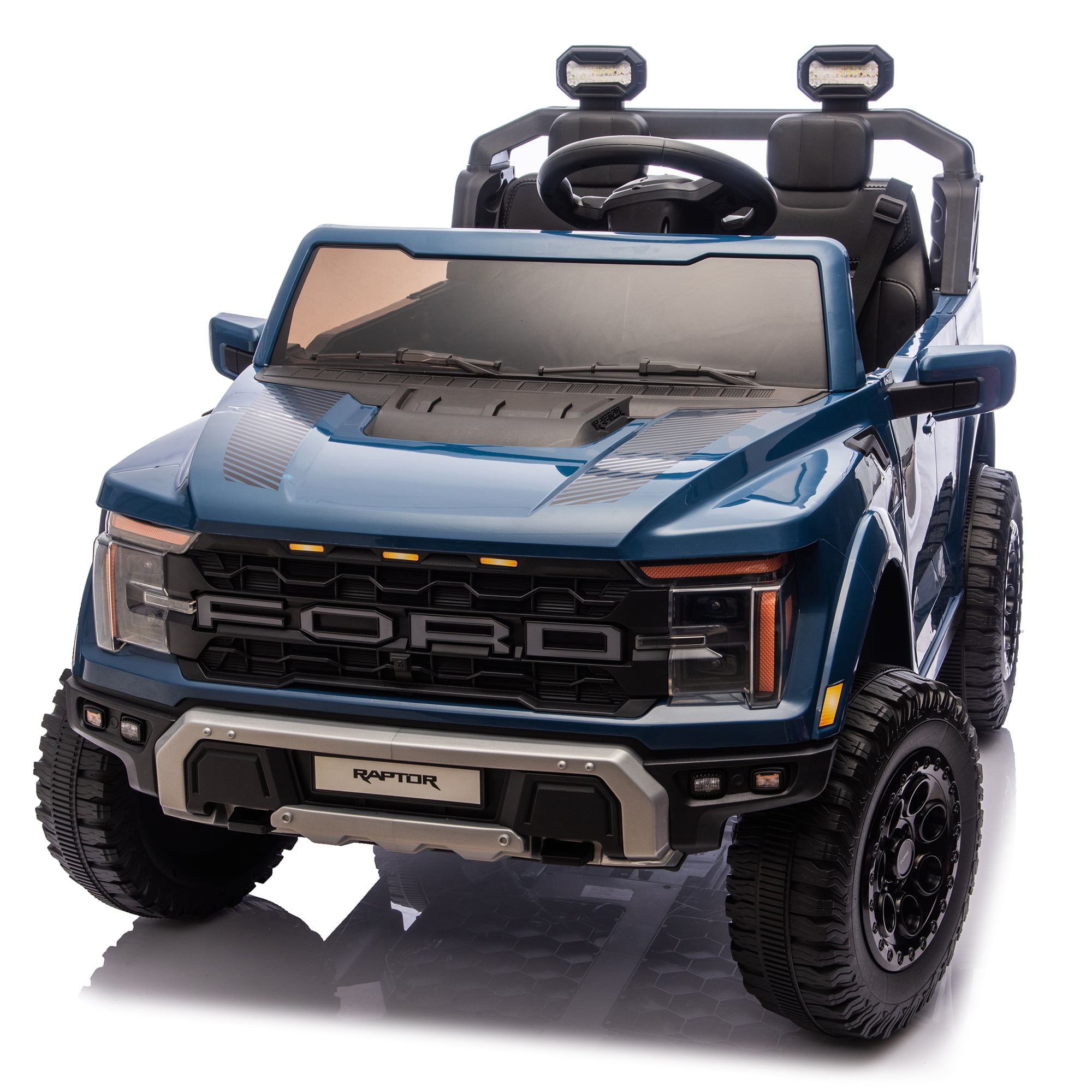 24V Ride On Toys for Big Kids 2 Seater, Ford F150 Electric Car for Kids ...