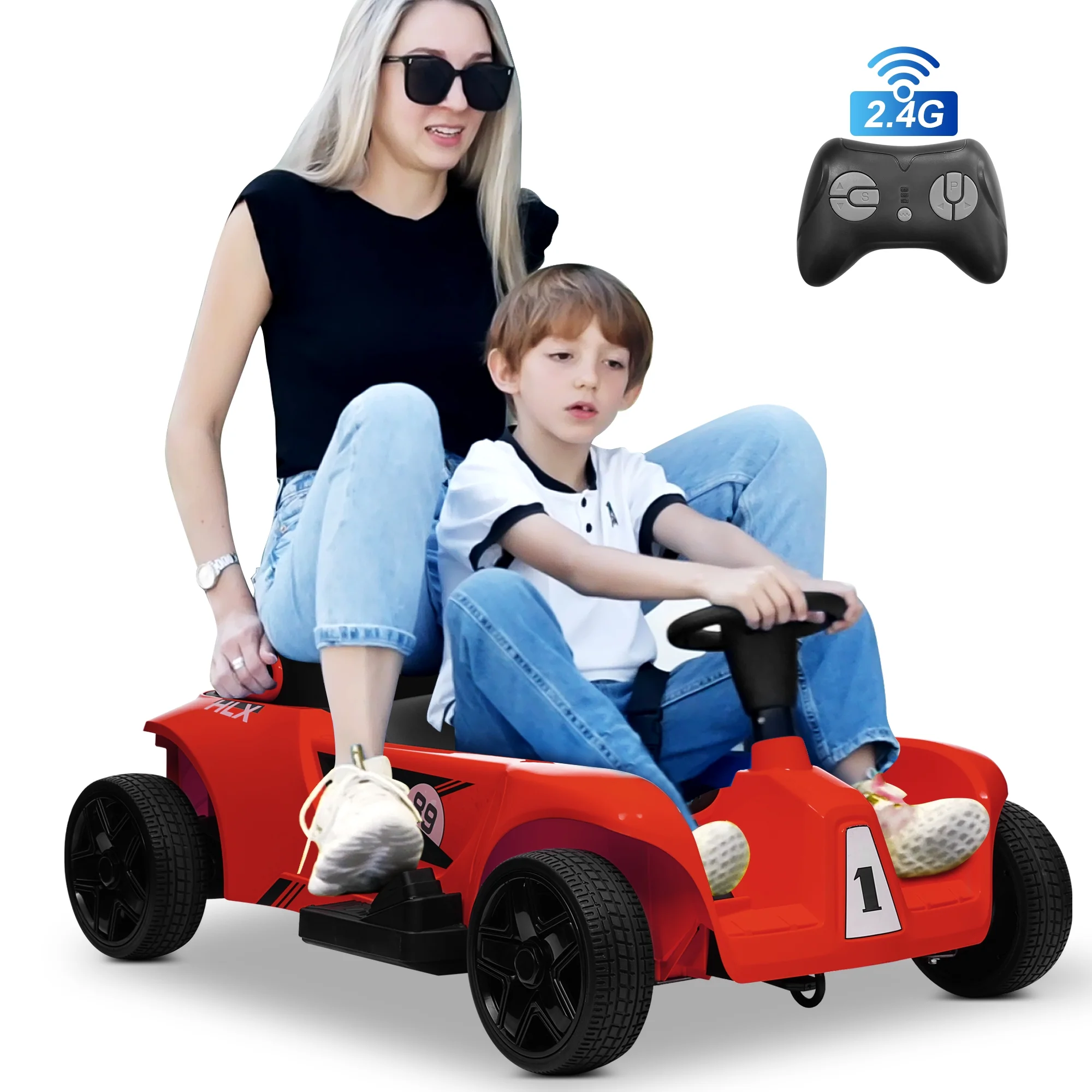 24V Ride on Truck Car for Big Kids/Adult with Remote Control, Ride on ...