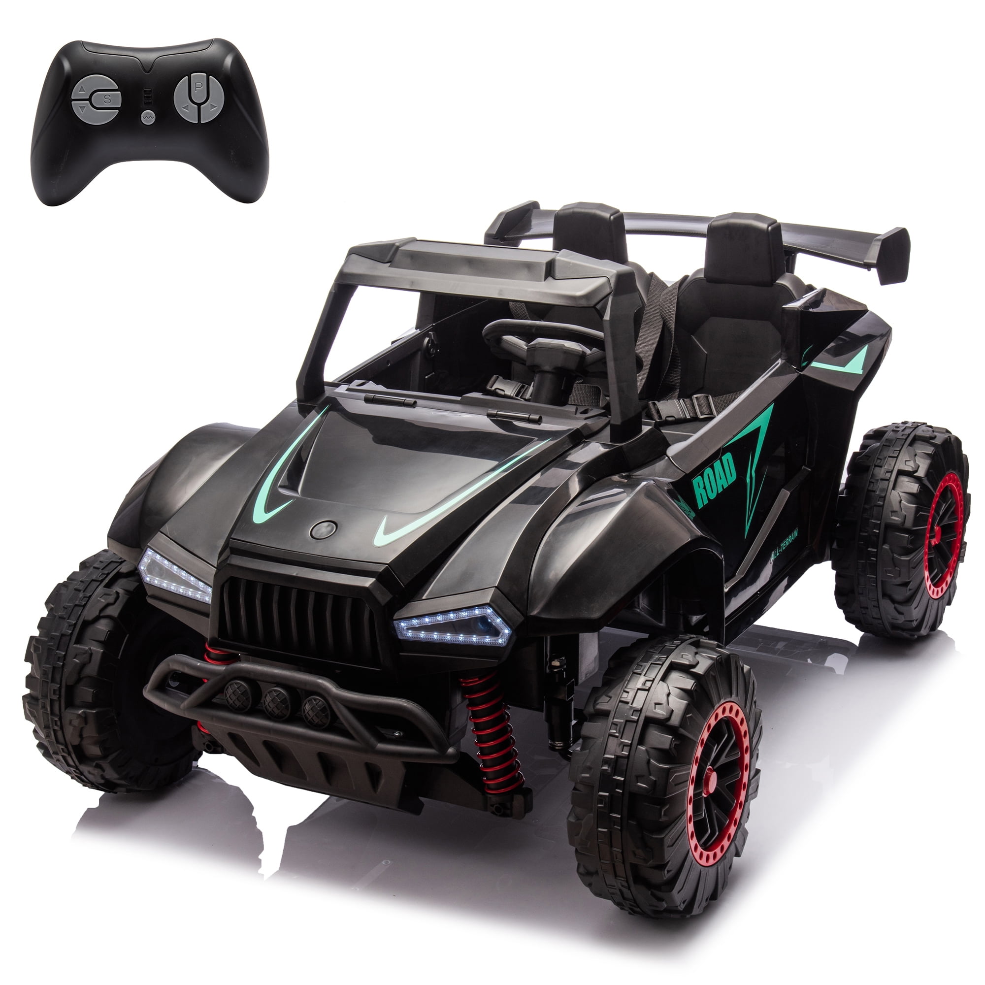 24V Ride on Toys Cars with Parents Control, 2 Seater Toddler Ride on ...