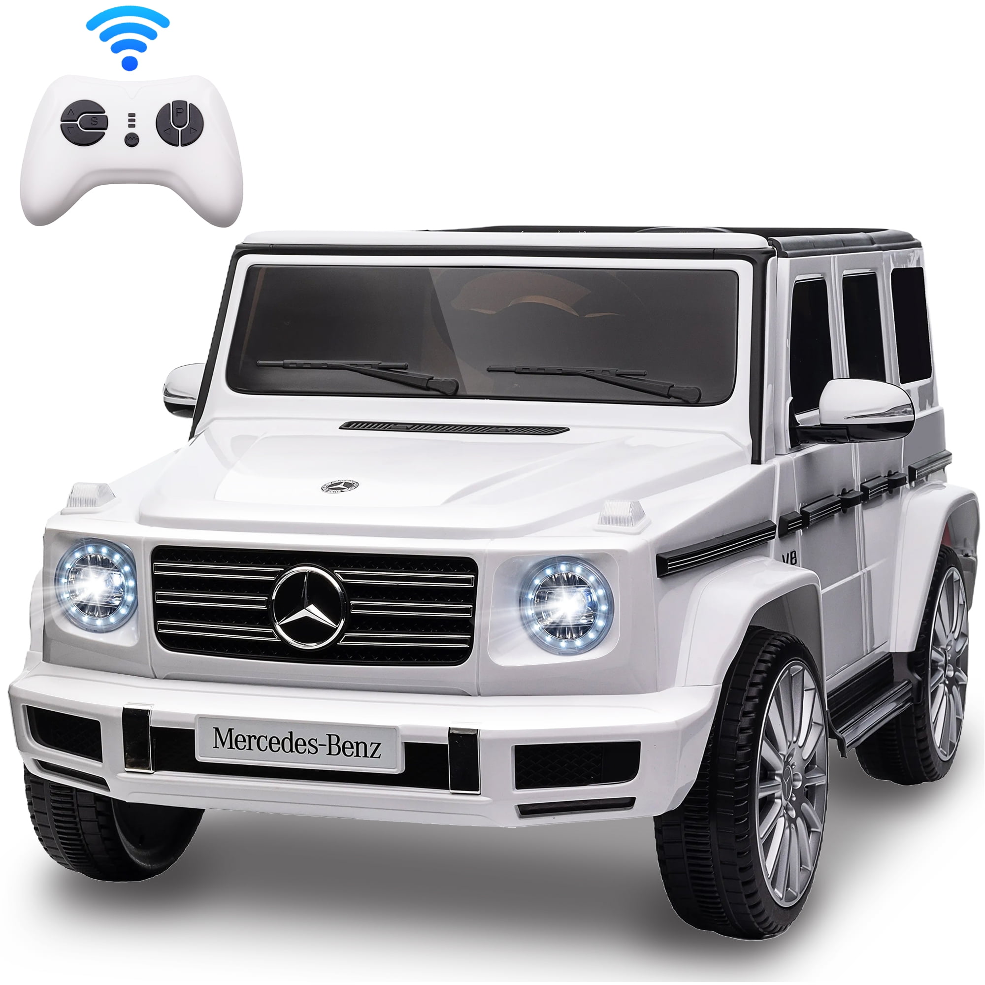Mercedes-Benz G500 24V Kids Electric Car with Remote, Music Player ...
