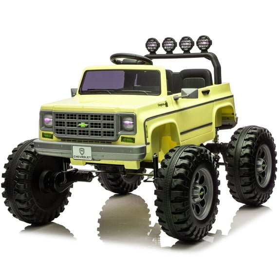 24V 2-Seater Ride on Truck, 4x4 with 4*200W Motors, 9AH Battery, LED ...