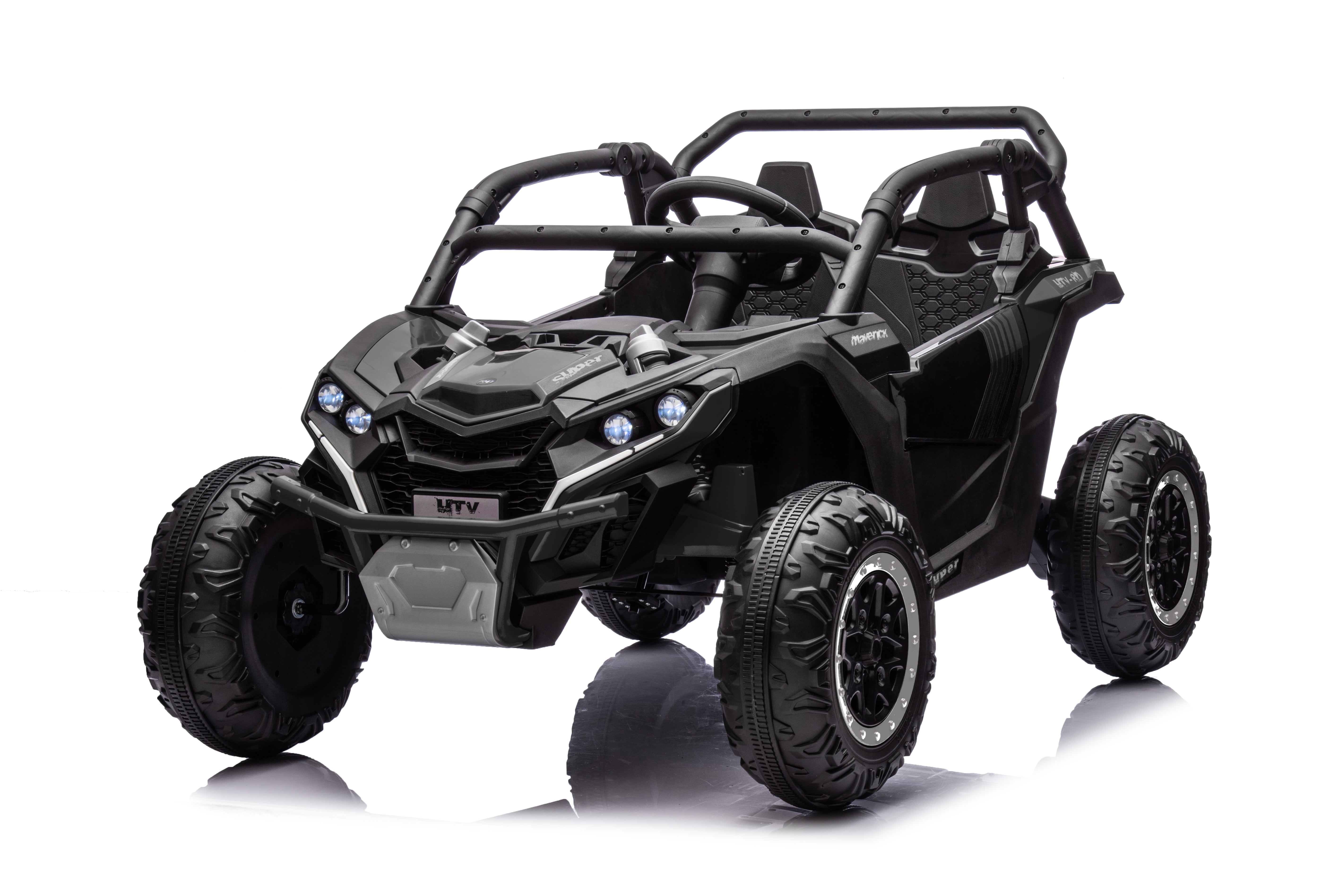 24V Ride On Utv for Kids, 2 Seater 4WD Electric Truck with Remote ...