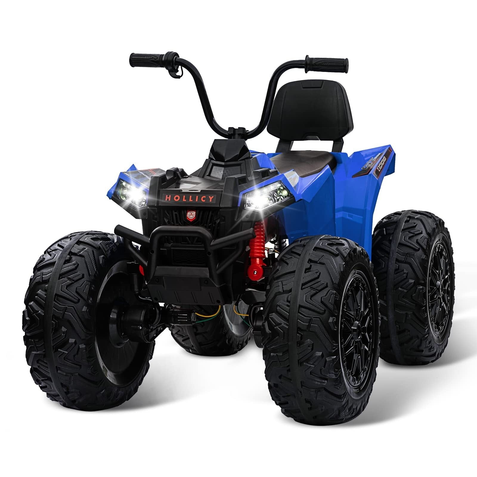 24V Ride on Car 4WD Quad Electric Vehicle Blue - Walmart.com