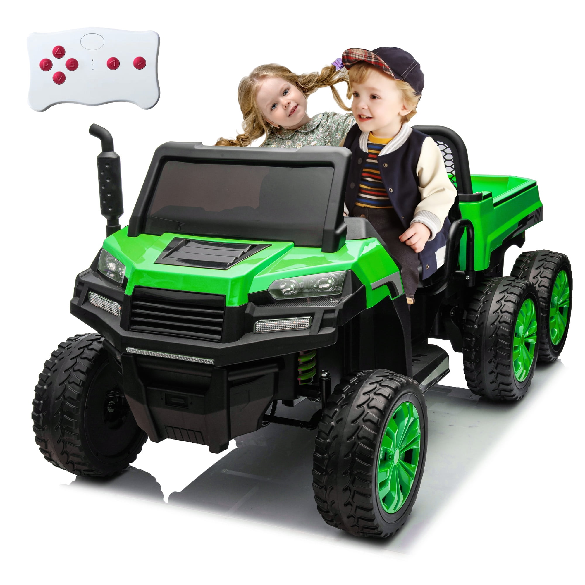 24V Ride on Truck 2 Seater Kids Ride on Car for Boys and Girls Ride on ...