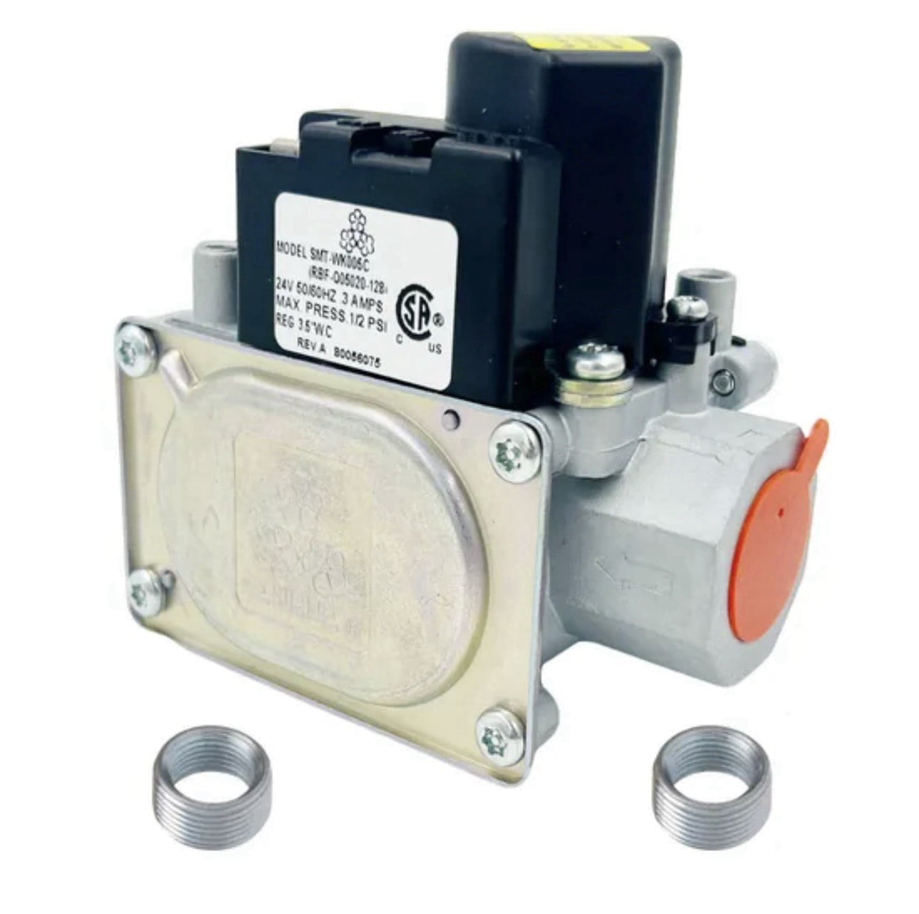 24V Single Stage Furnace Gas Valve Replaces White Rodgers 36G22-254 ...