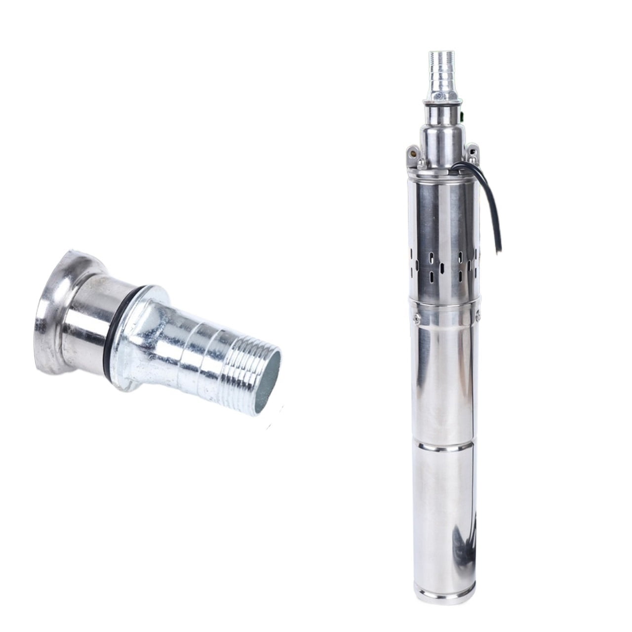24V Solar Power Water Pump Farm Ranch Submersible Bore Hole Deep Well ...