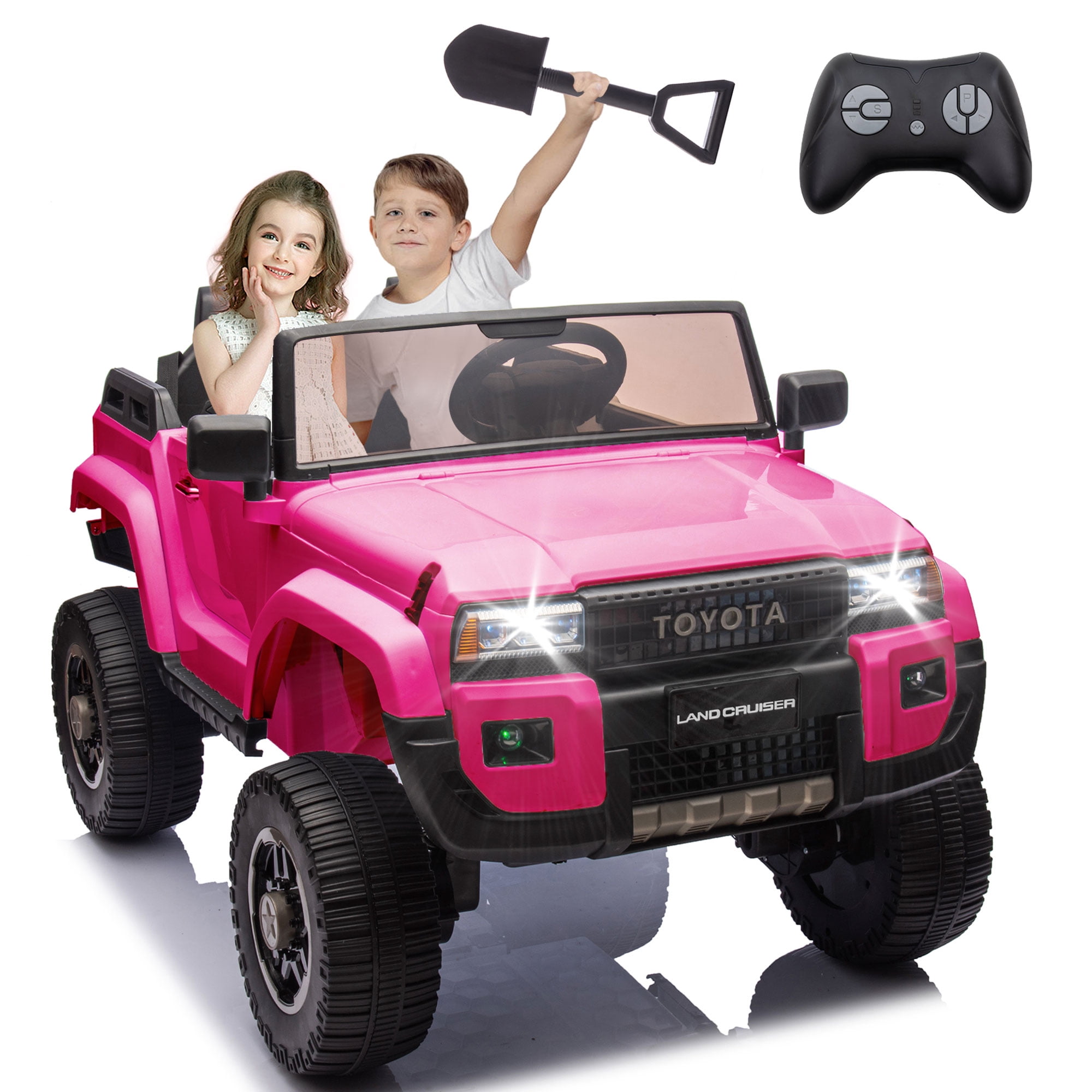 24V Toyota LC250 2 Seater Kids Ride on Car w/Remote Control, 24V 7AH ...