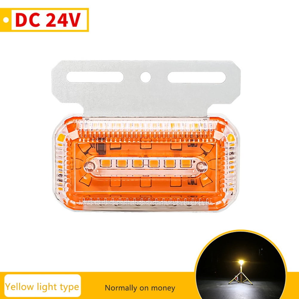 24V Truck Turning Light Sidelight Decoration Signal Lamp Lorry Night ...