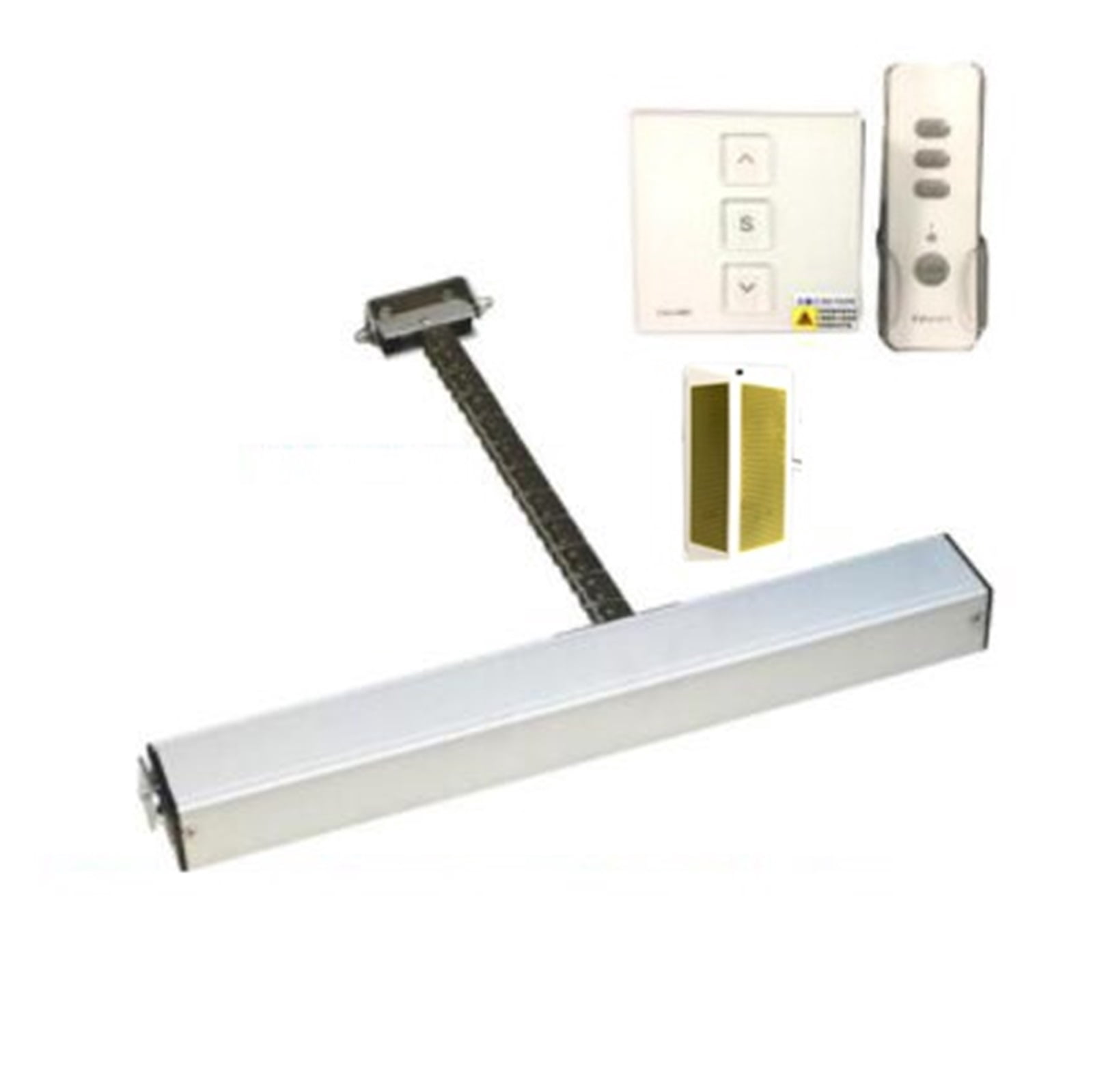 24V Tuya Automatic Window Actuator Opener With Remote Key 400N Single ...