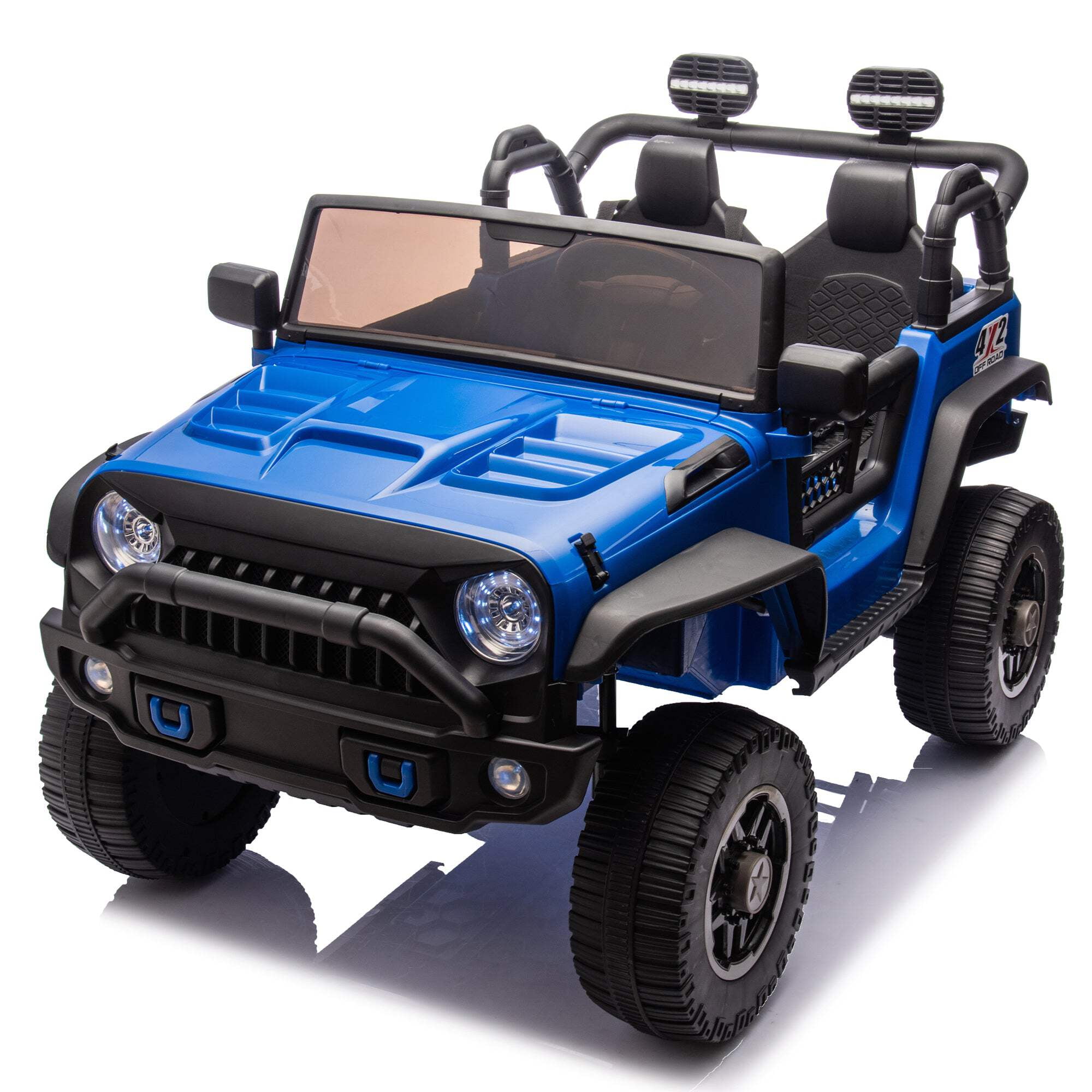 24V Two Seater Kids Ride On Truck Car W Parents Control,200W*2,Seat ...