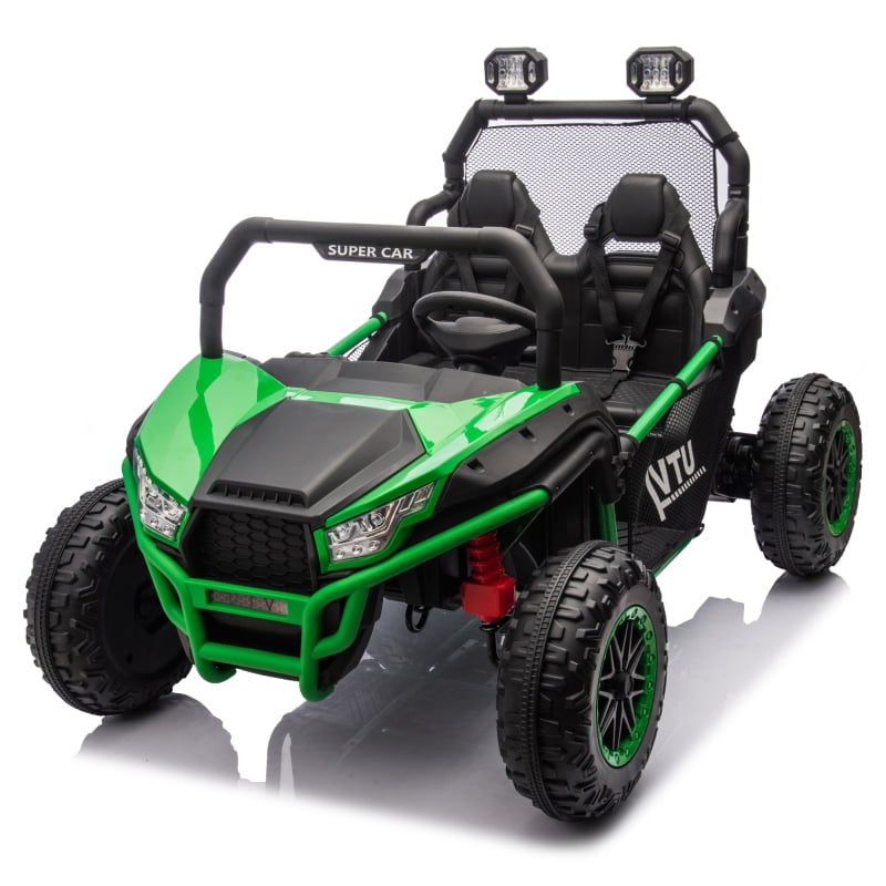 24V Two-seater Kids Ride On UTV W/Parents Control,400W Super Power,Four ...
