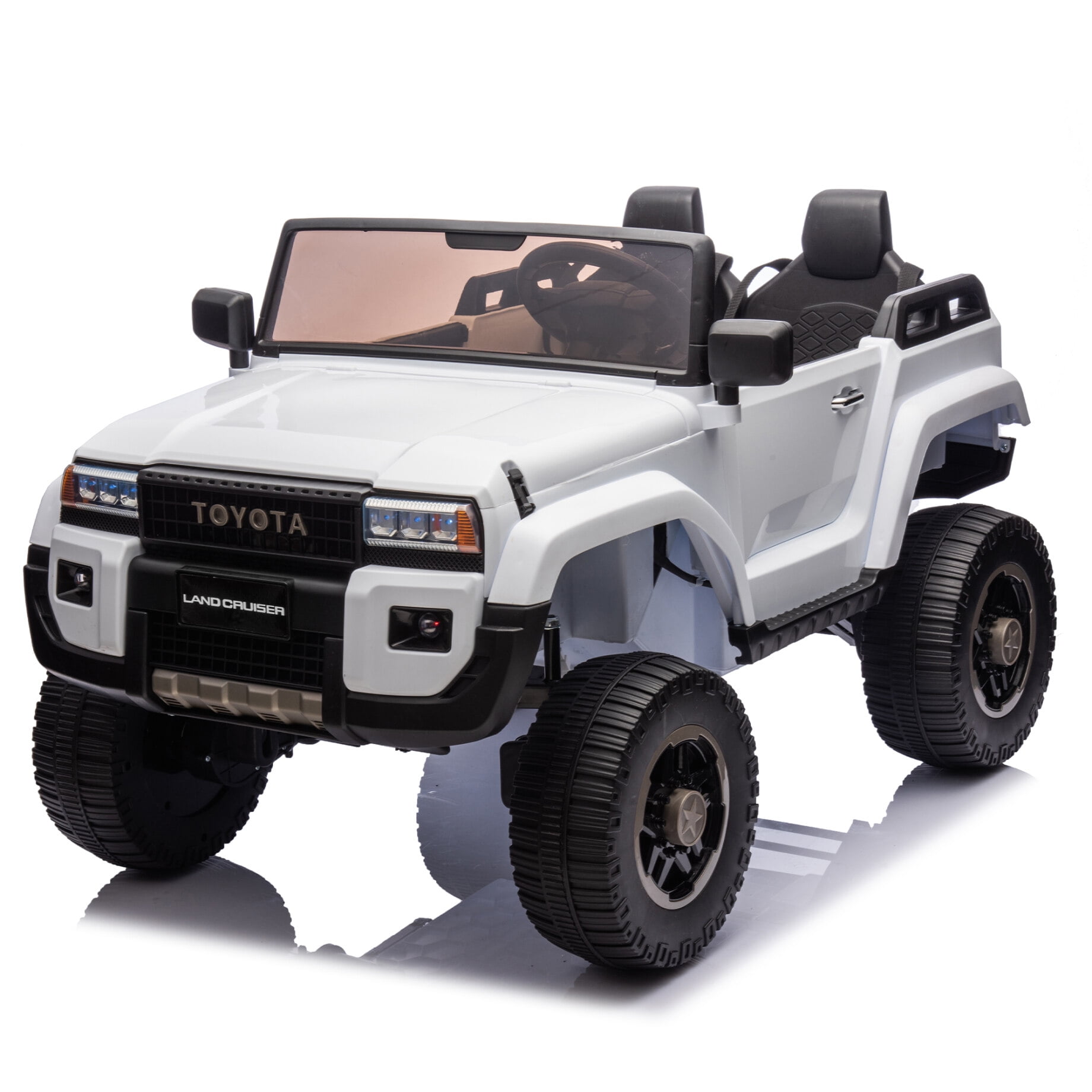24V Two-seater Ride on car, Licensed Toyota LC250 Kids Ride On Car for ...