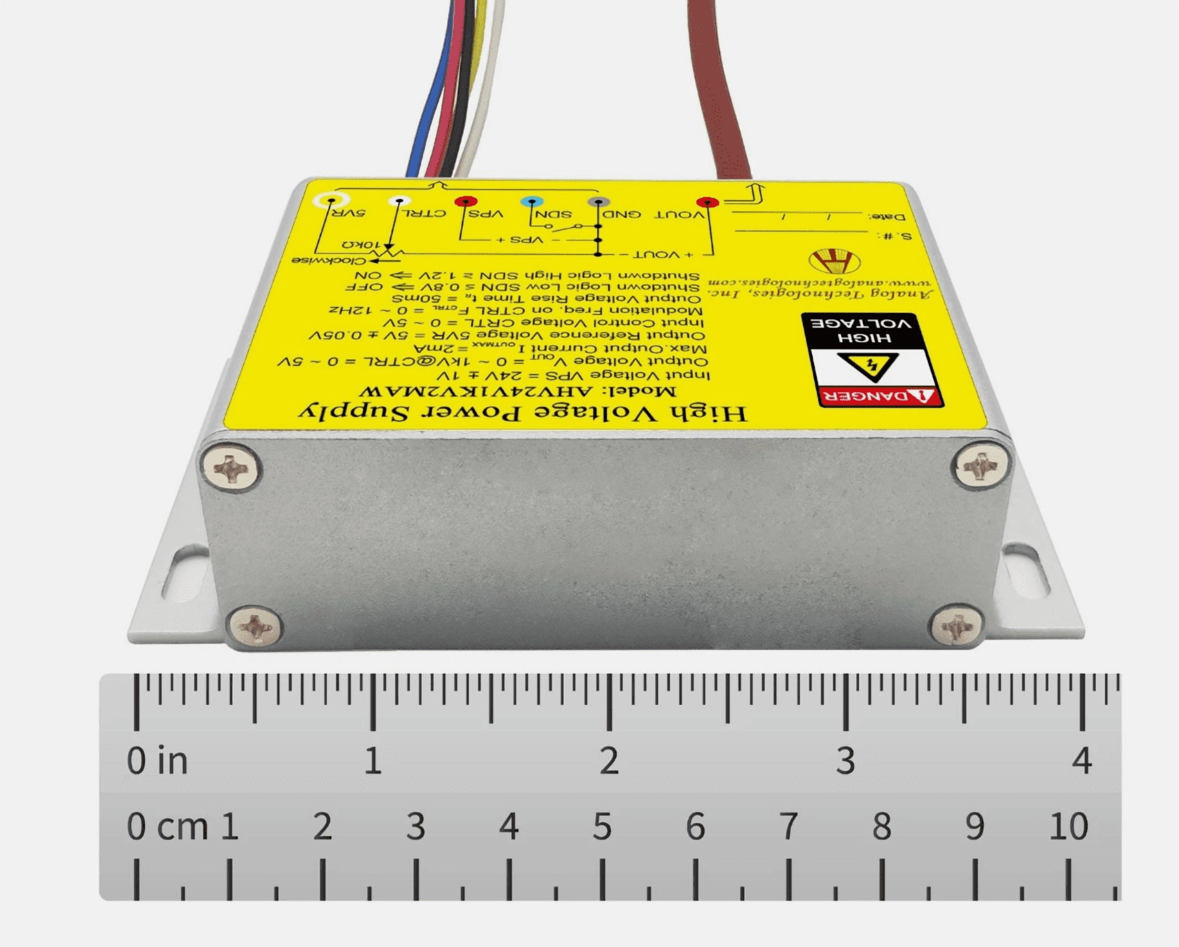 24V to 1000V Isolated DC-DC High Voltage Power Supply, 2mA, 2W ...