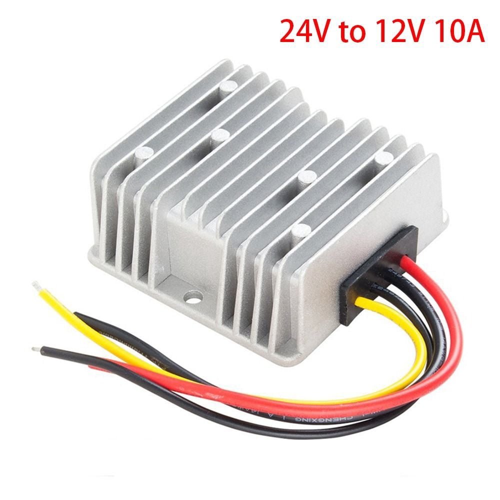 24V to 12V 10A-IP68 Waterproof Voltage Step Down Converter, Power ...