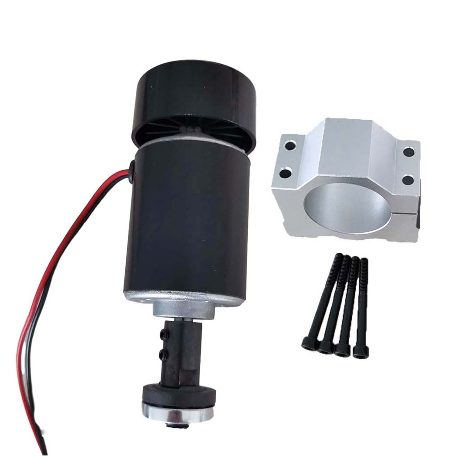 24VDC 200W 1000RPM Air-cooled motor /52mm clamps/power supply/speed ...