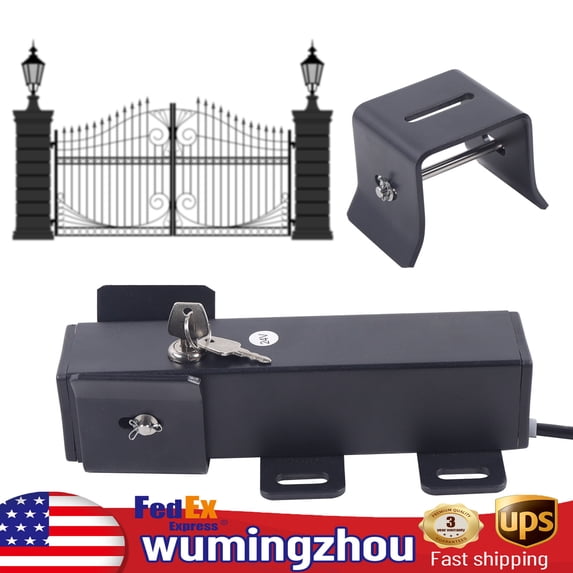24VDC Automatic Electric Gate Lock for Swing Gate Opener Gate Operator ...