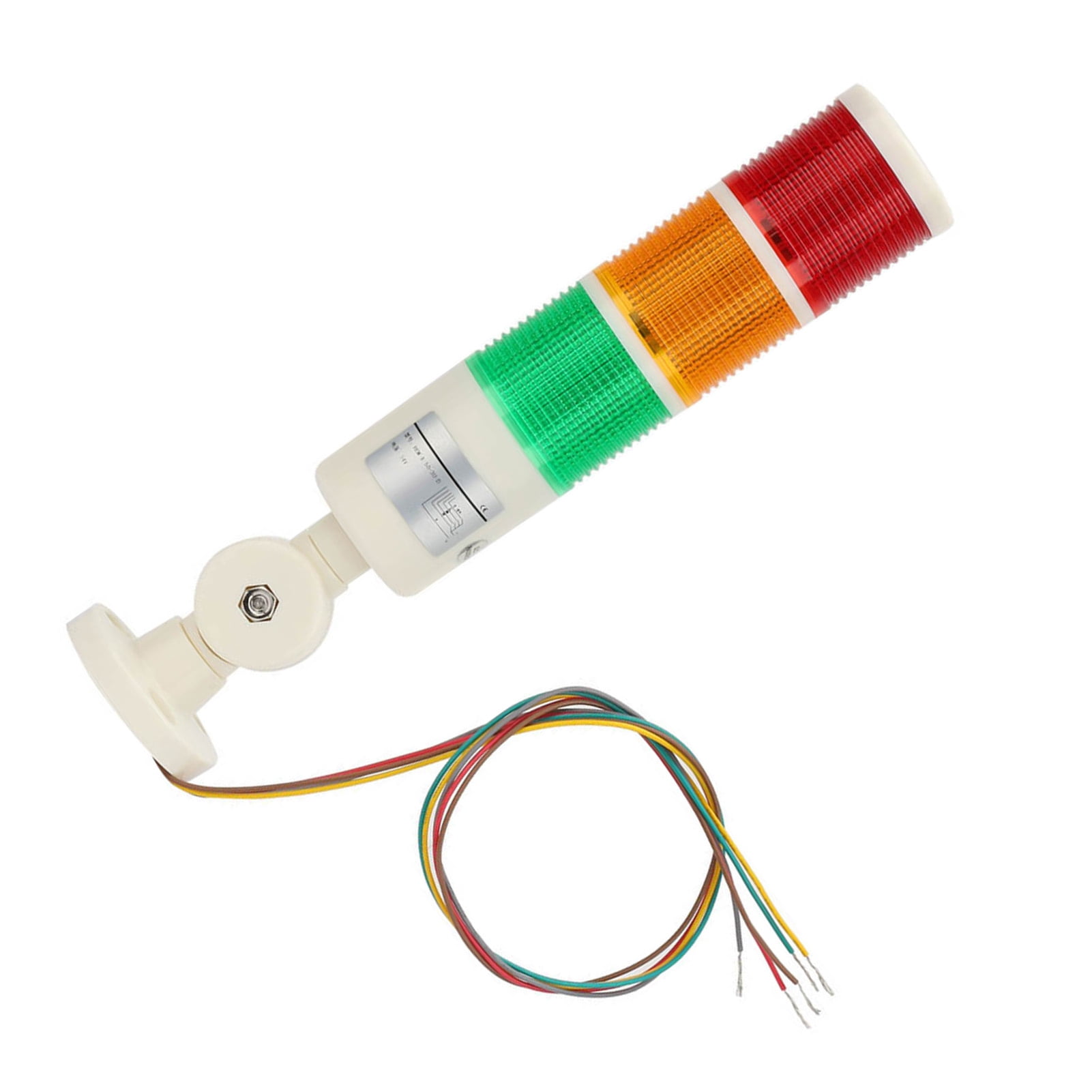 24VDC CNC Machine Warning Light With Buzzer, Red/Orange/Green Signal ...