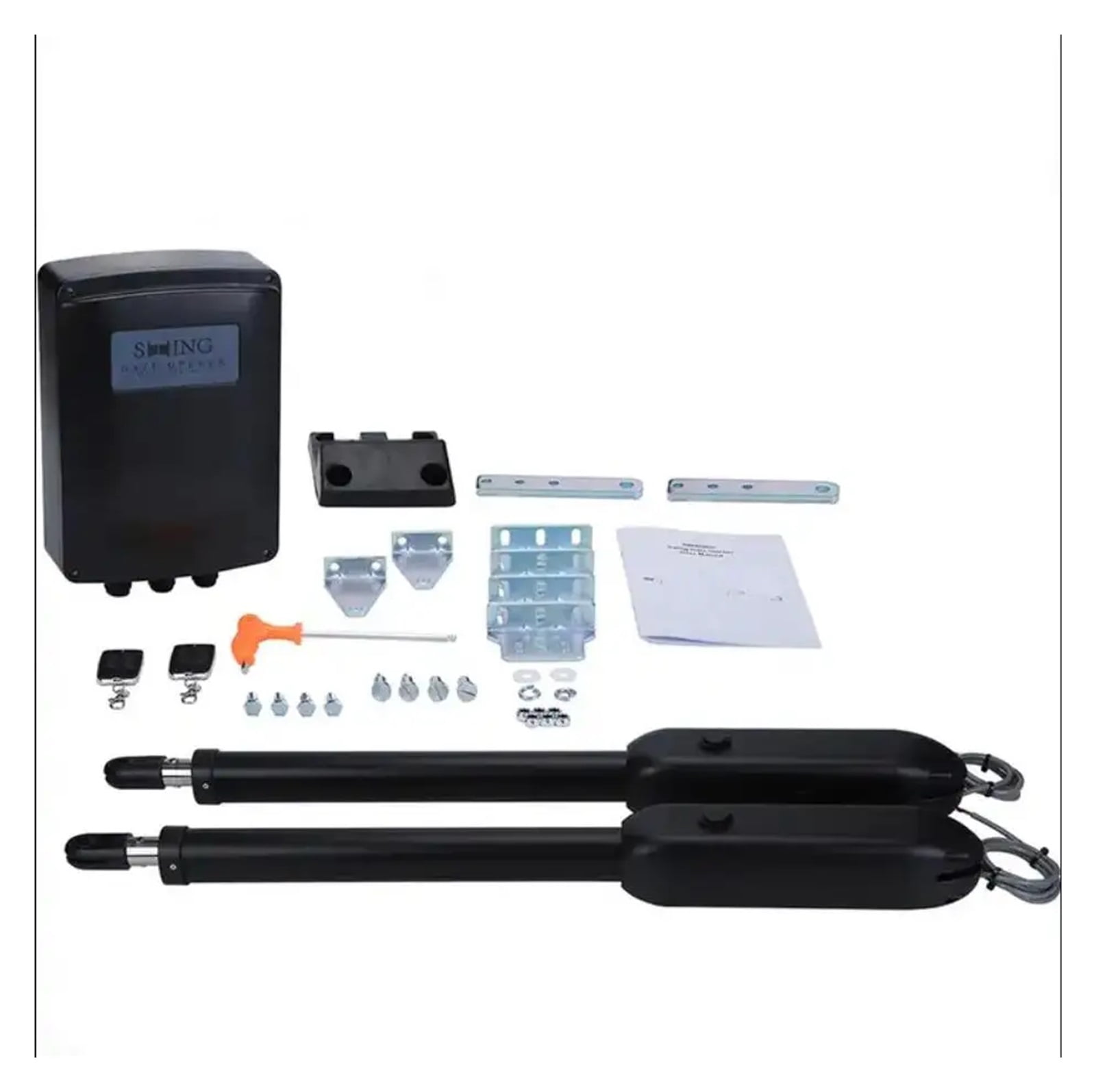 24VDC Gate Motor Operators Dual Swing Gate Opener DC Gate Opener ...