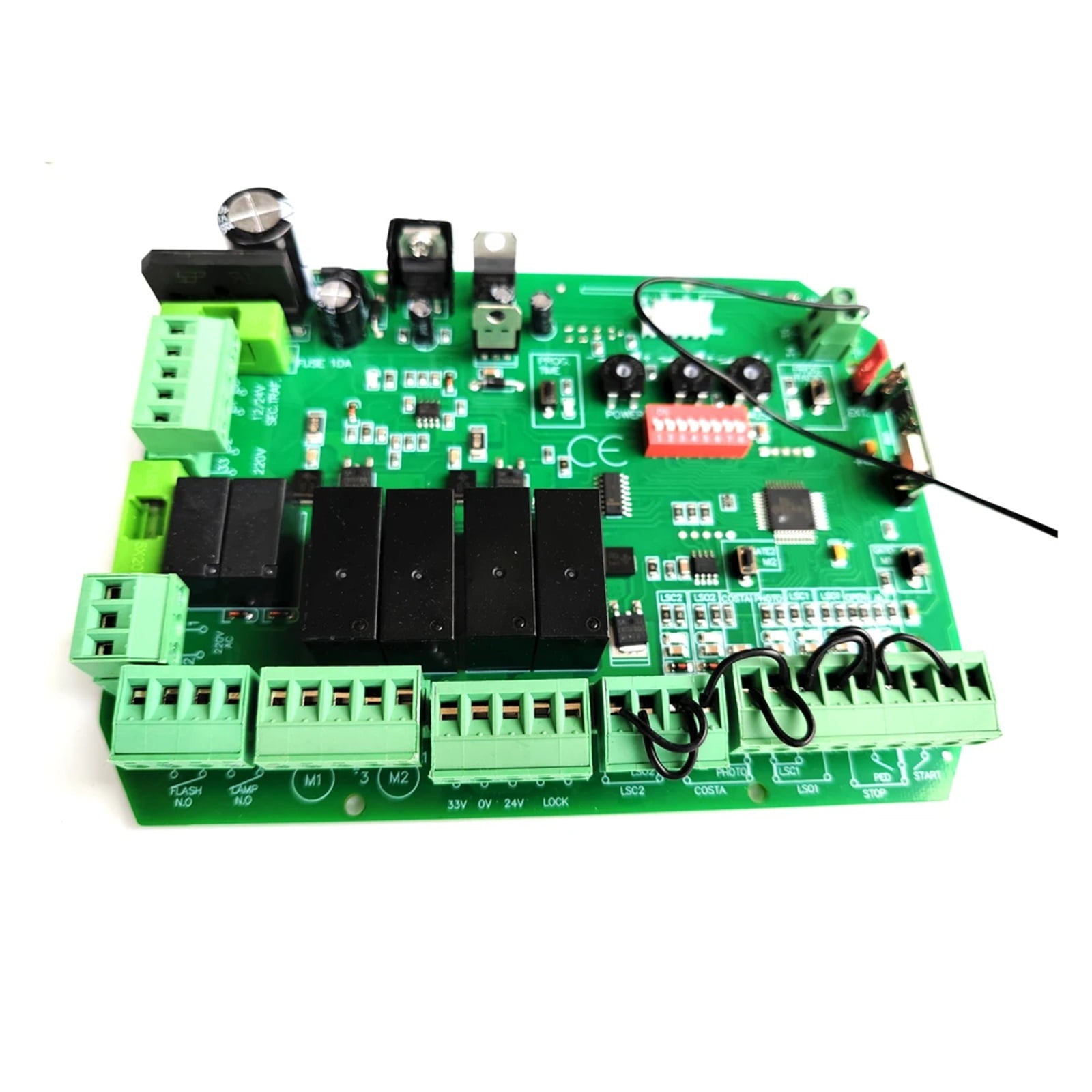 24VDC Only Replacement Automatic Swing Gate Control Board Electronic ...