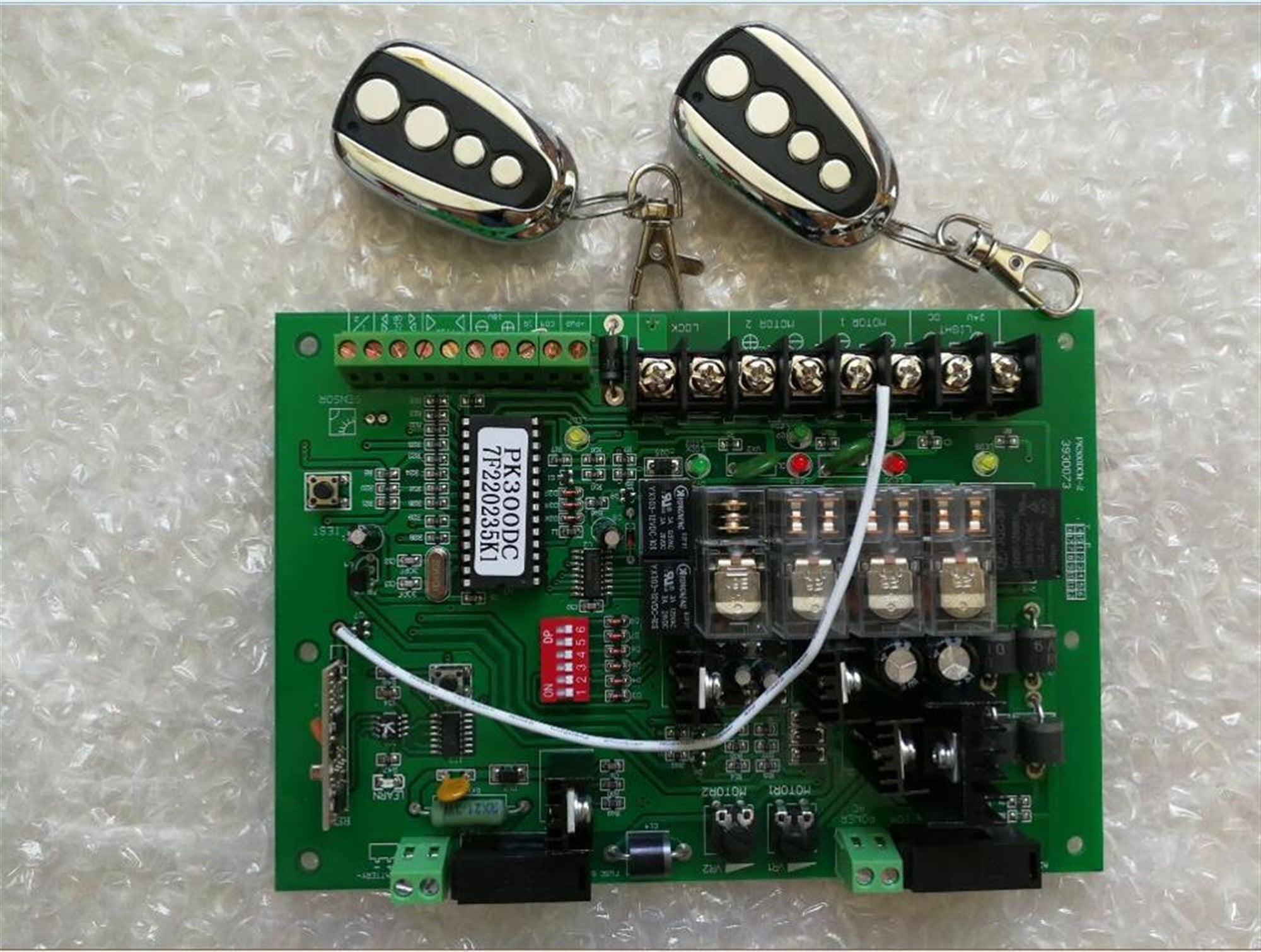 24VDC swing gate opener control unit motherboard PCB motor controller ...