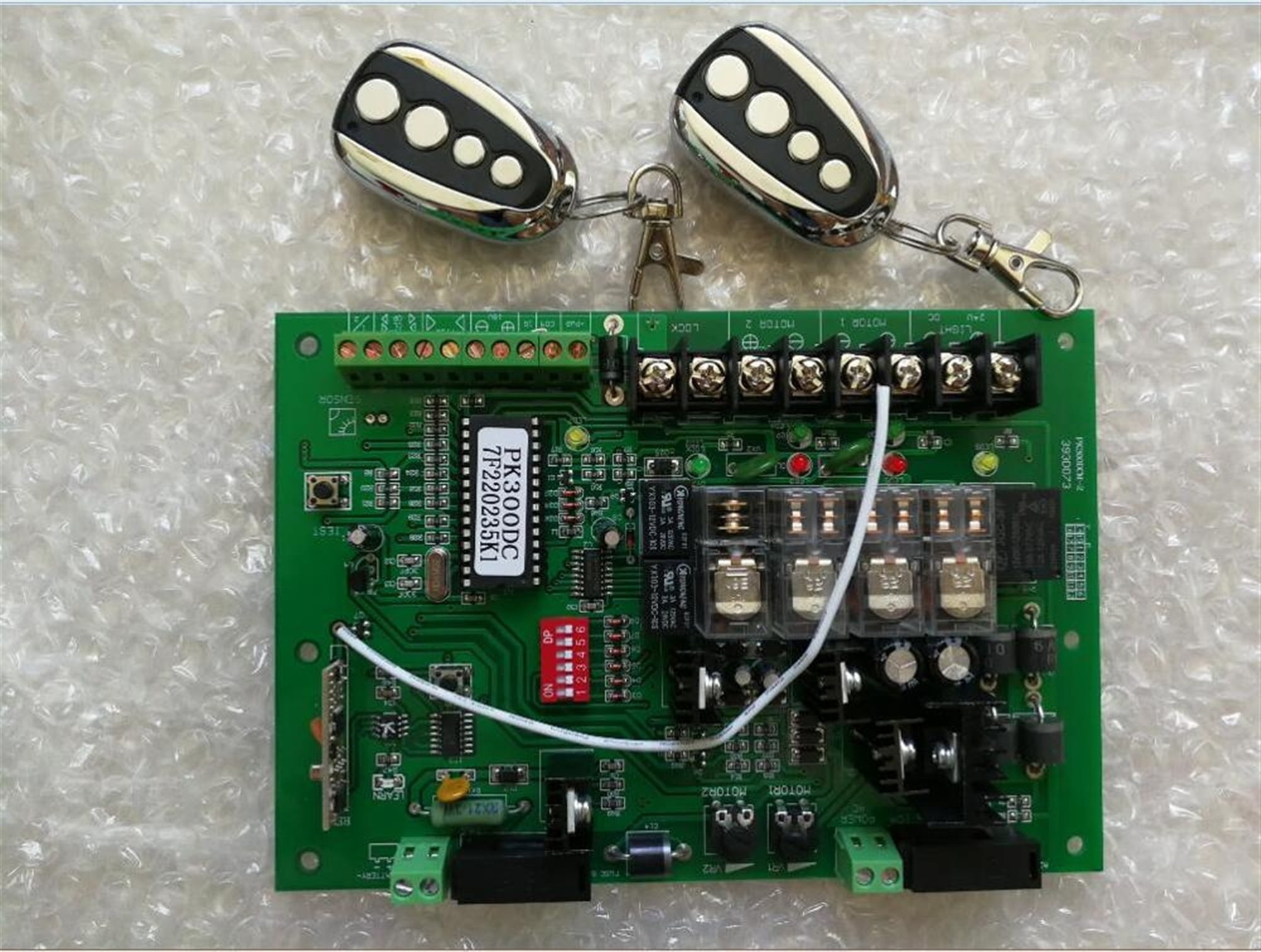 24VDC swing gate opener control unit motherboard PCB motor controller ...