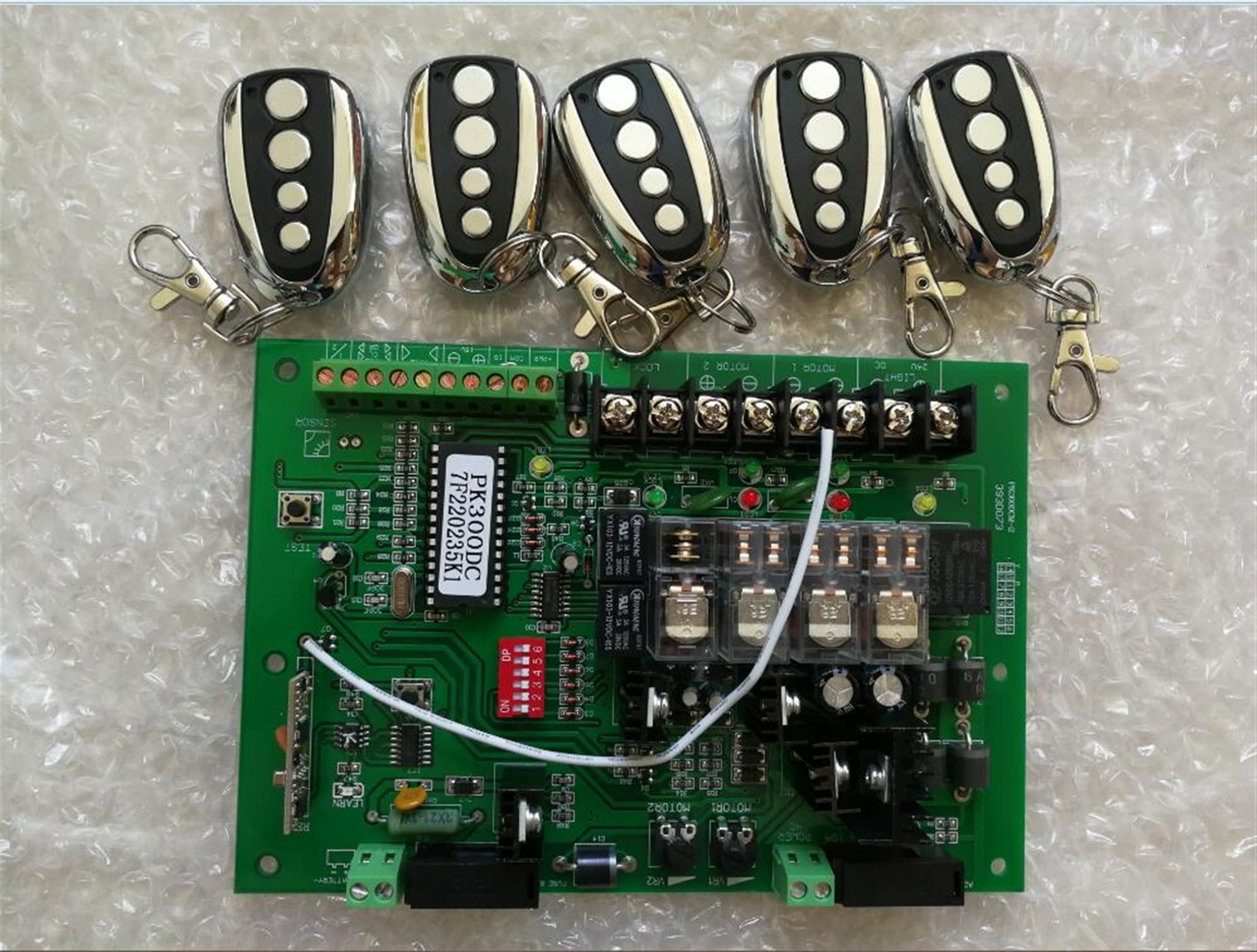 24VDC swing gate opener control unit motherboard PCB motor controller ...