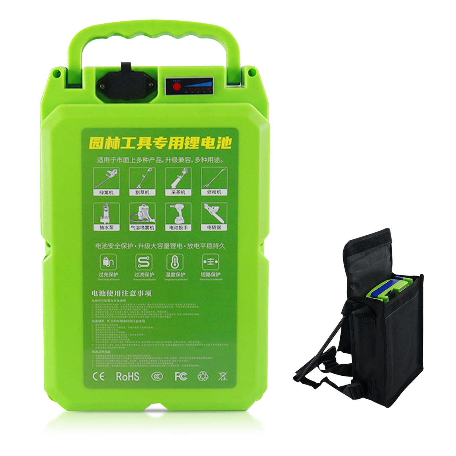 24VElectric Lawn Mower Lithium Battery, Garden Tool Hedge Trimmer ...