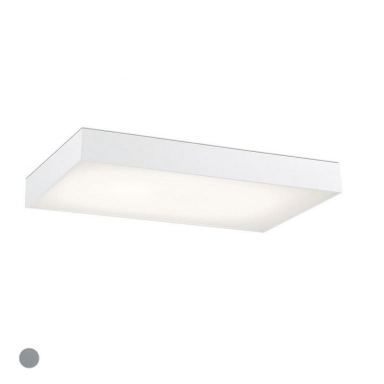 Large Rectangular Flush Mount Ceiling Light | Shelly Lighting