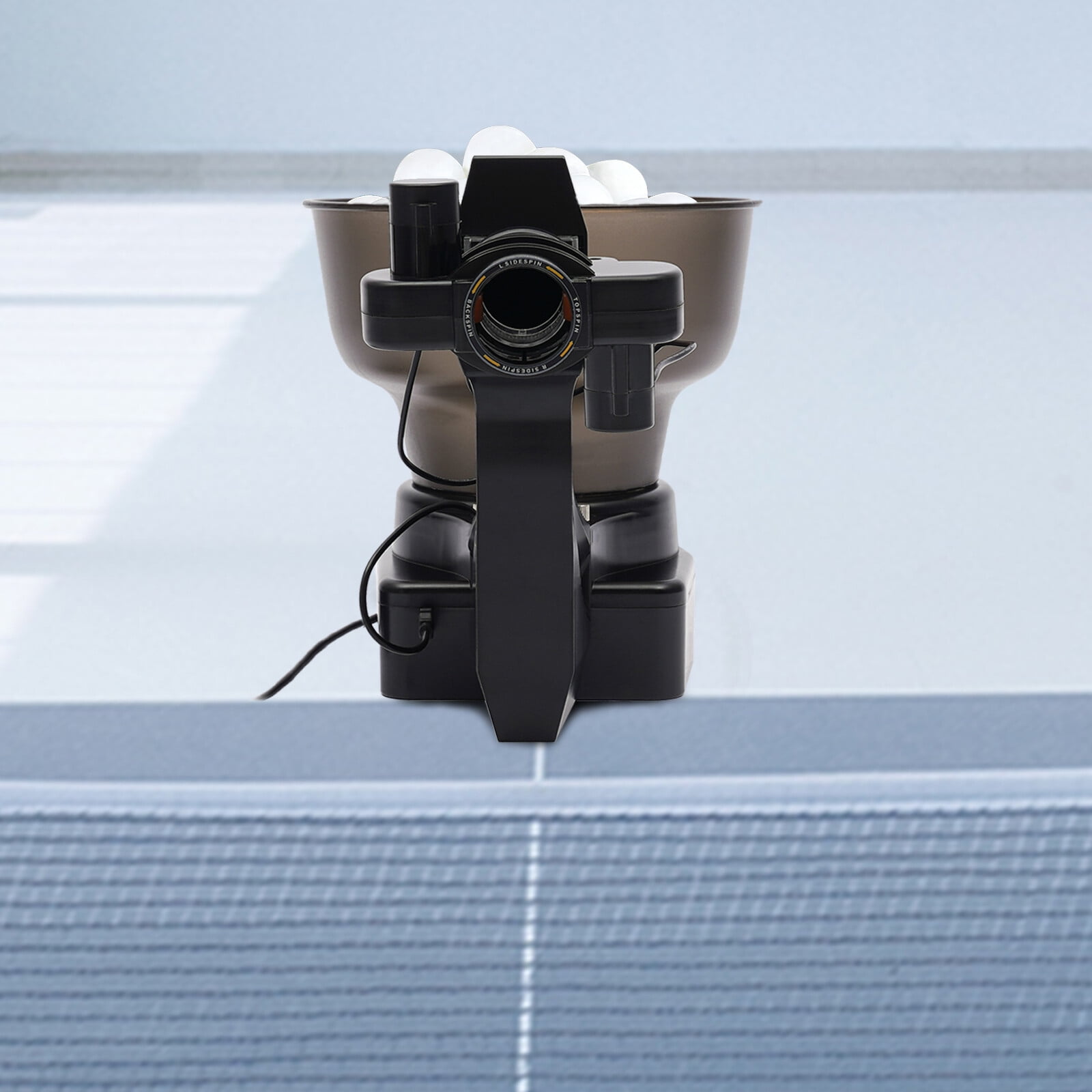 24W Adjustable Ping Pong Ball Machine, Automatic Table Tennis Machine ...