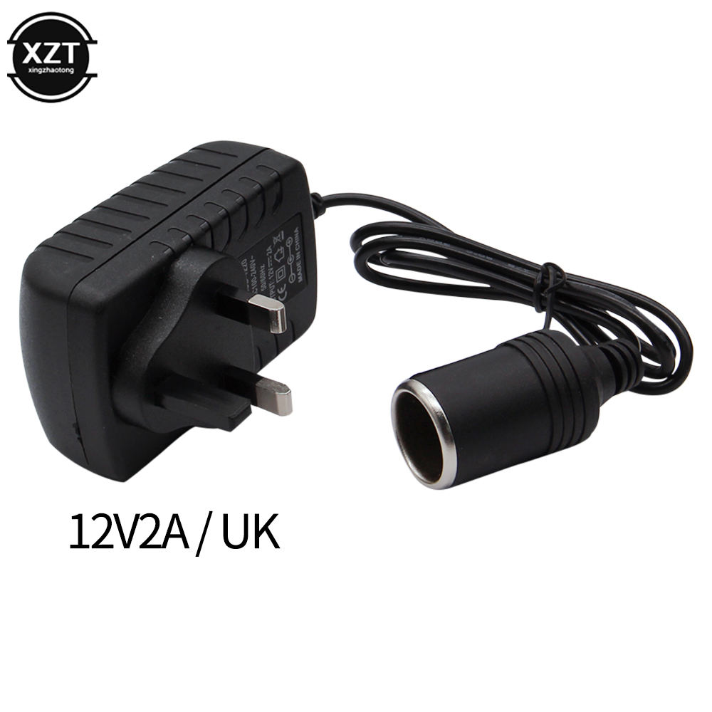 24W Car Cigarette Lighter Accessories 220V to 12V 2A Household ...