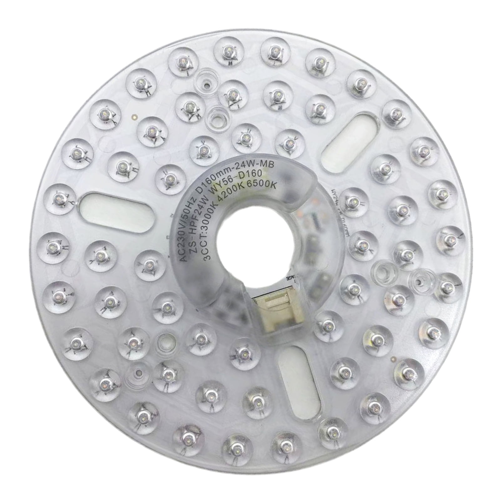 24W Fan Light Bulb 220V Long Lifespans LED Conversion Set Aluminum ...