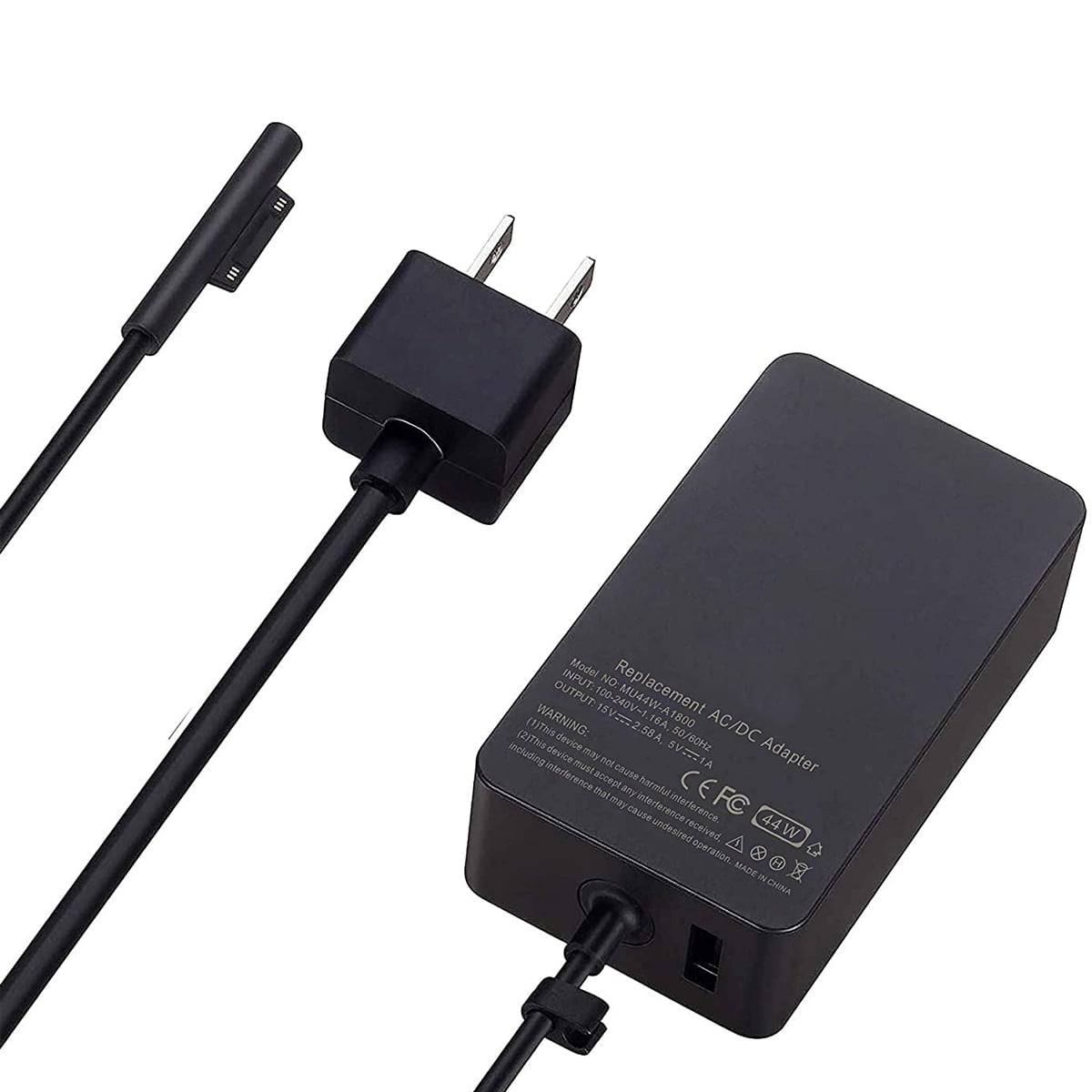 24W US Plug AC Power Adapter Charger For Microsoft Surface Go / Pro 4 ...