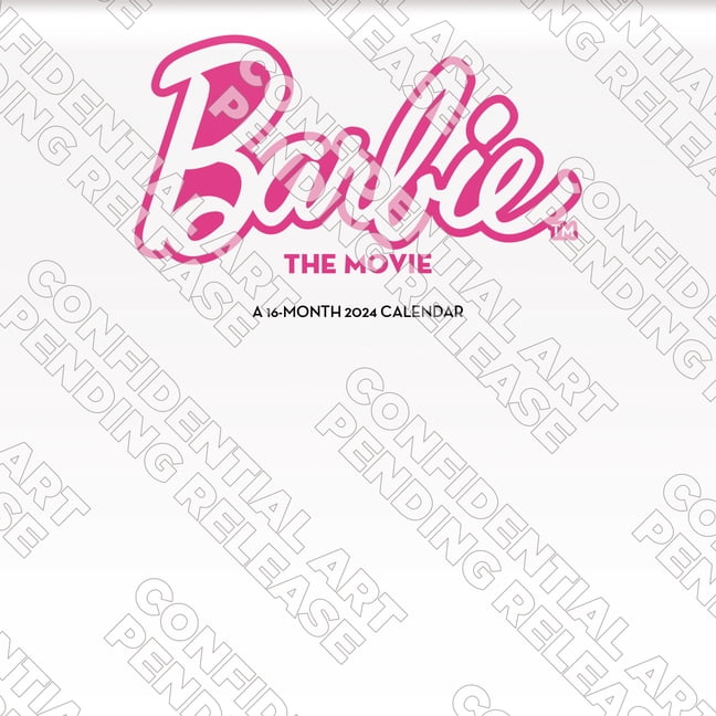24WALL CAL BARBIE - THE MOVIE - Walmart.com