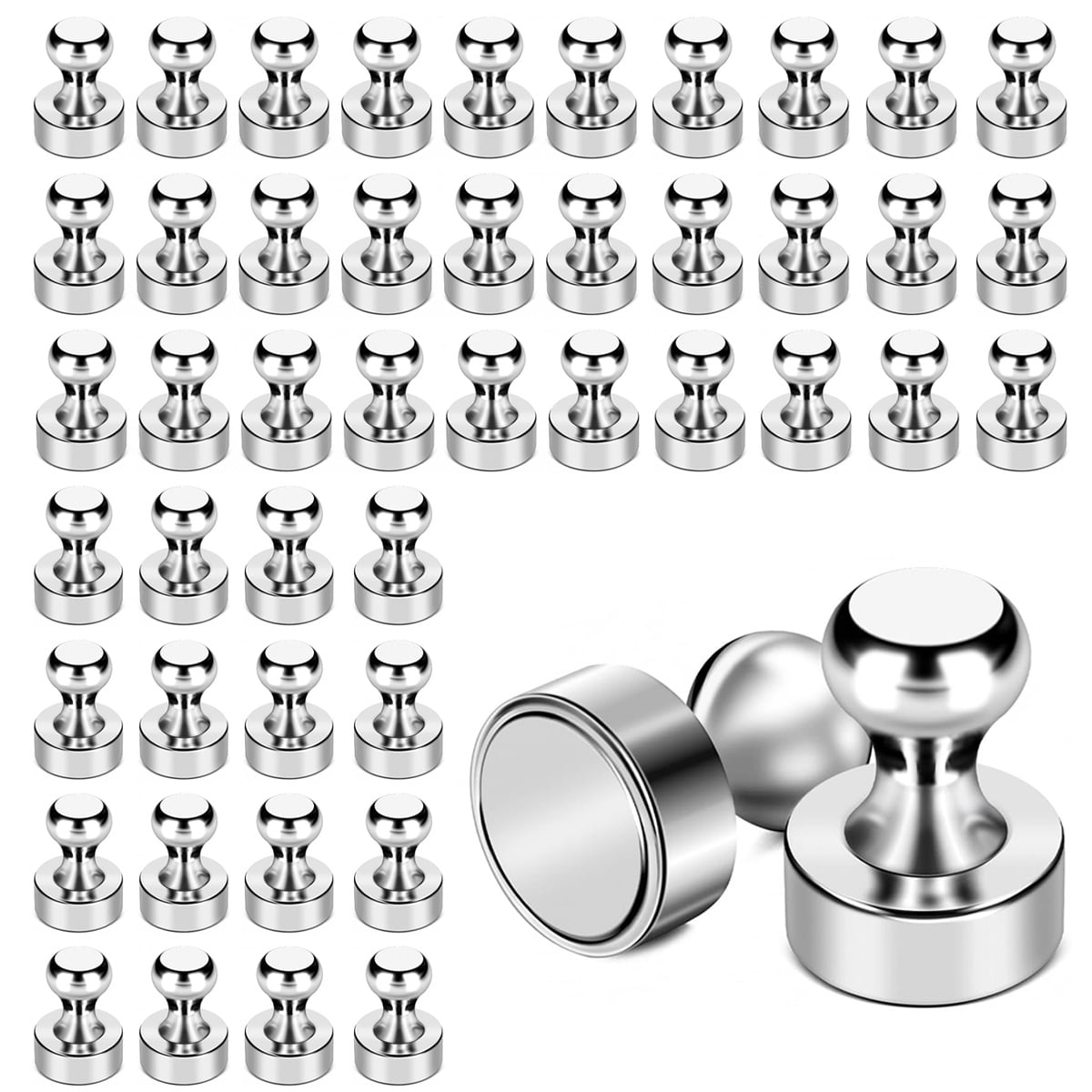 24X-72X Neodymium Magnets Pinboard Magnet For Board Cone Magnets Super ...